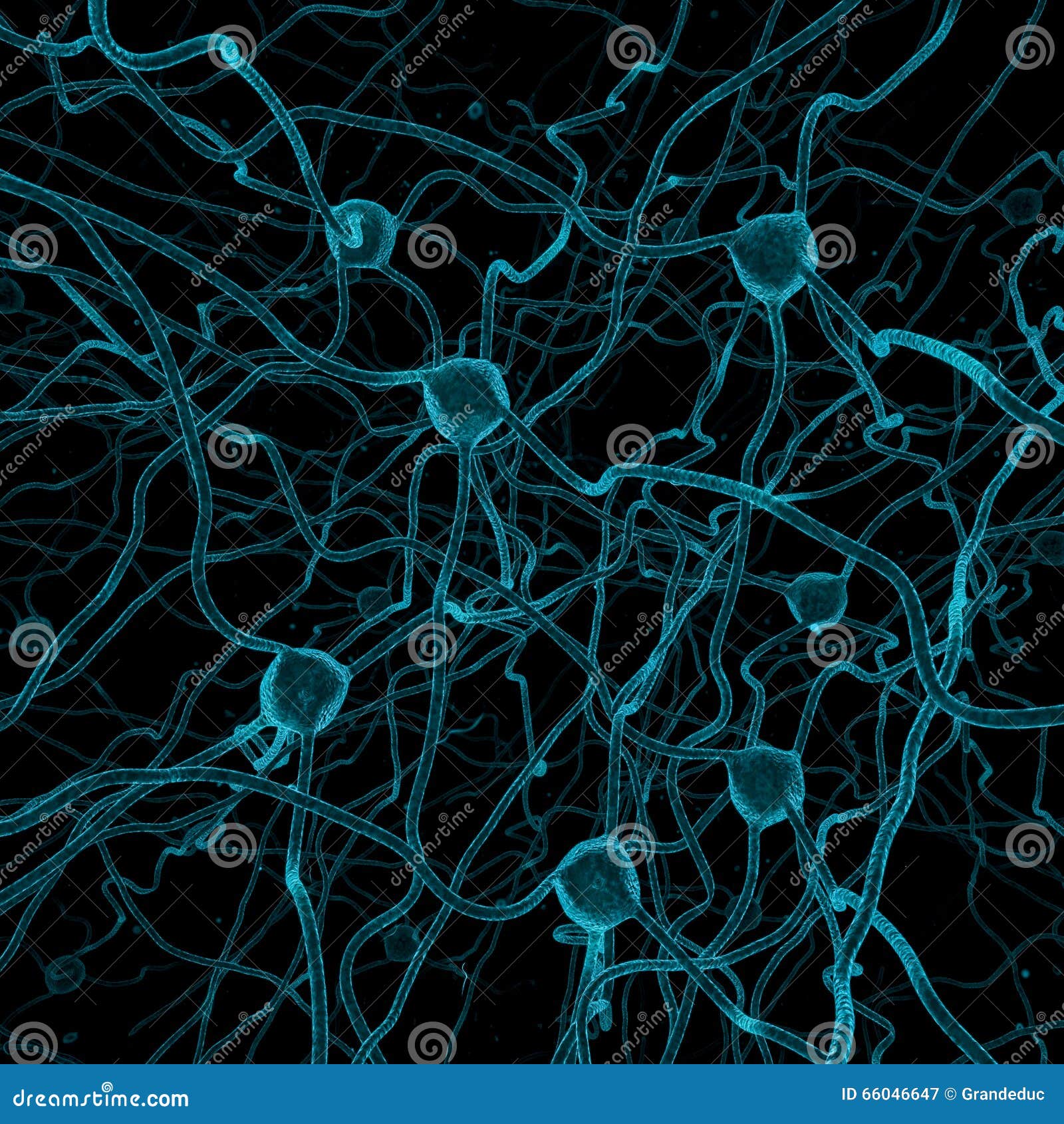Nerve cell background stock illustration. Illustration of connection ...
