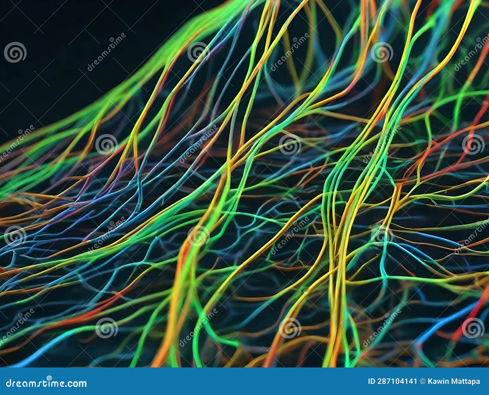 Nerve science Background stock illustration. Illustration of darkness ...