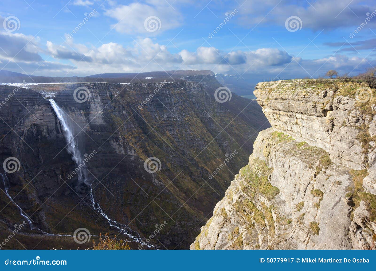 Nervion River Source and Waterfall Stock Image - Image of delica ...