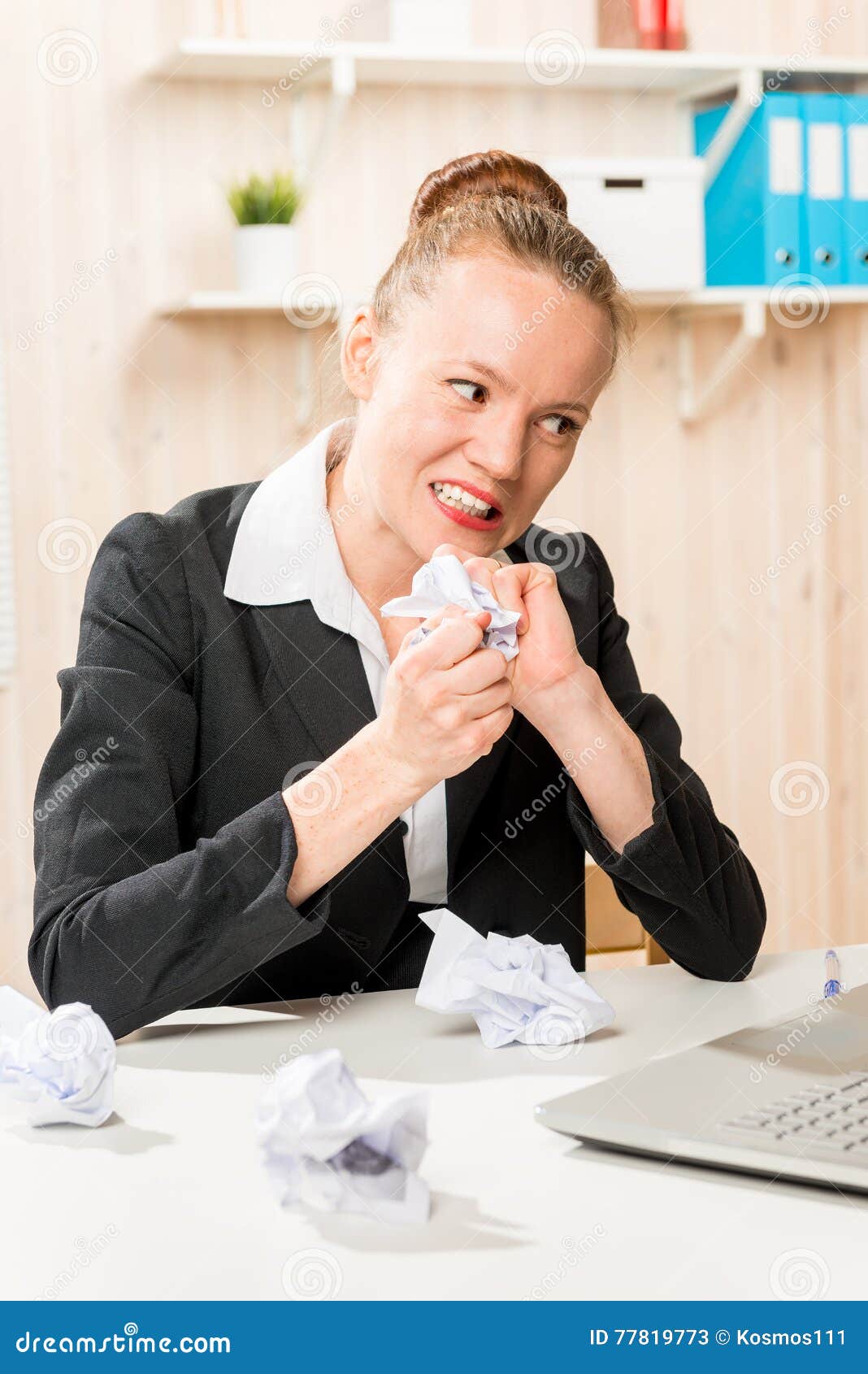 Nervous Accountant Made a Errors in the Documents and Destroy Stock ...