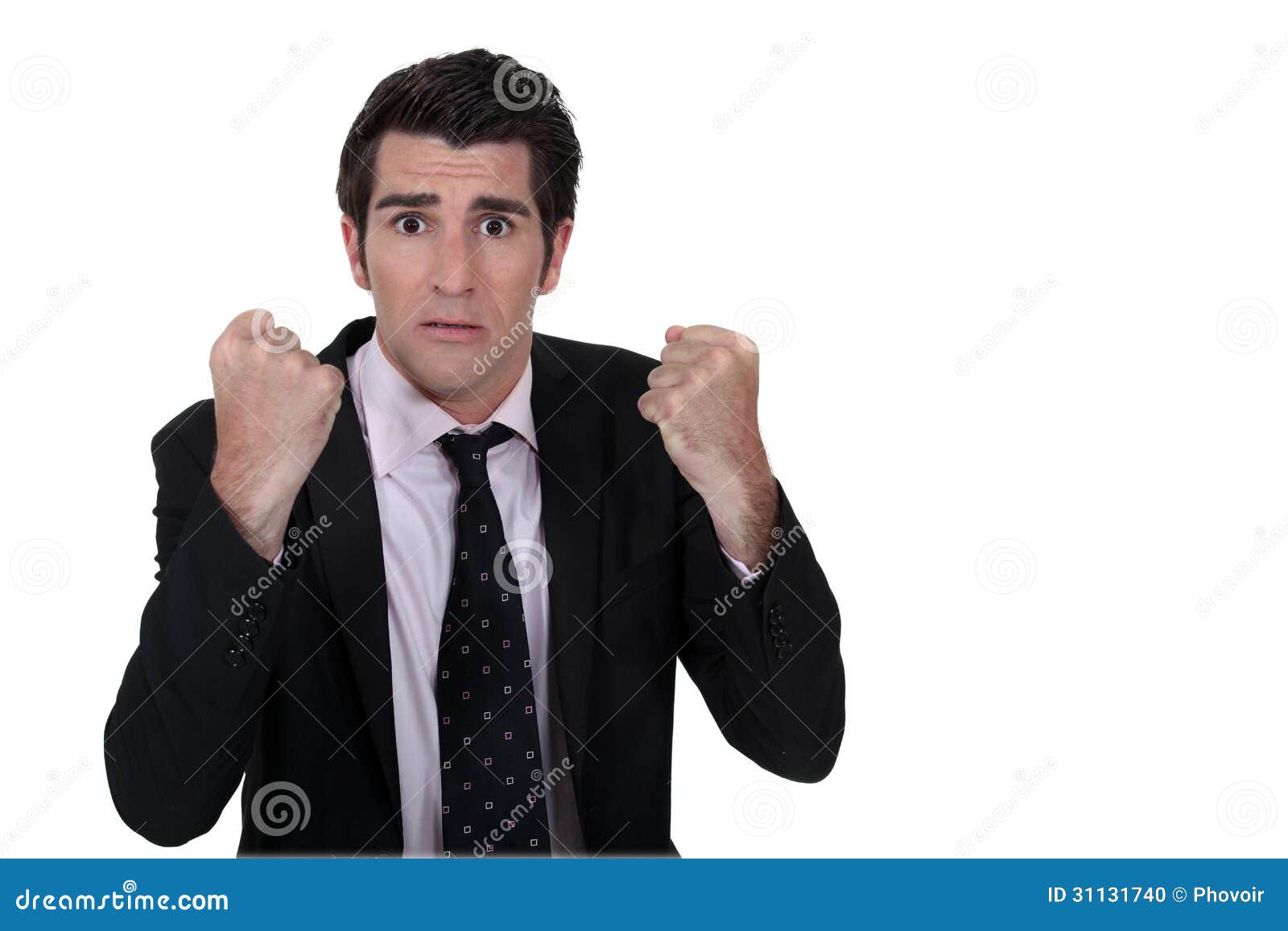 Nervous businessman stock photo. Image of style, adult - 31131740 Nervous businessman stock photo. Image of style, adult - 31131740