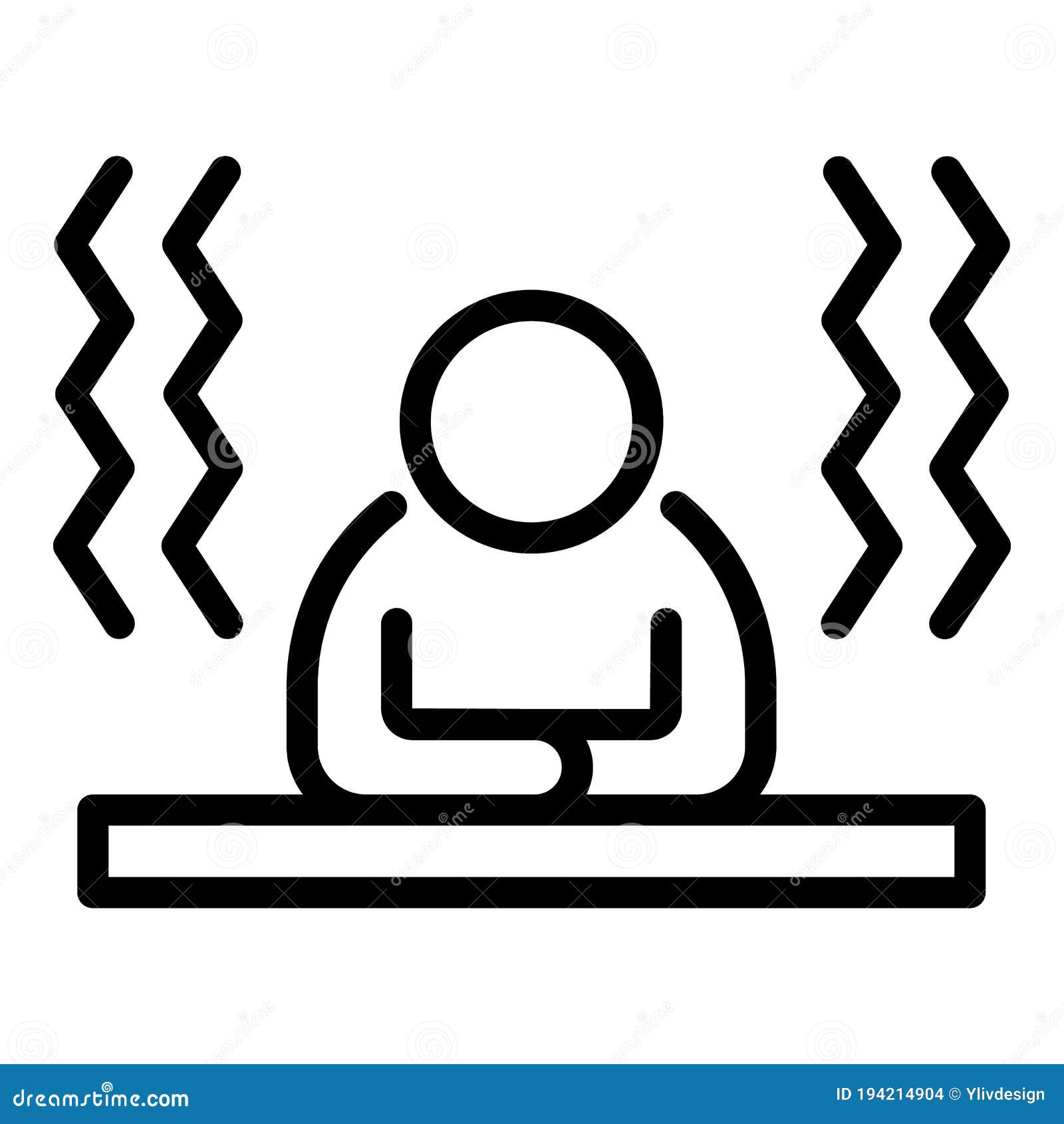 Nervous Icon Vector From Classics Collection. Thin Line Nervous Outline ... Nervous Icon Vector From Classics Collection. Thin Line Nervous Outline ...