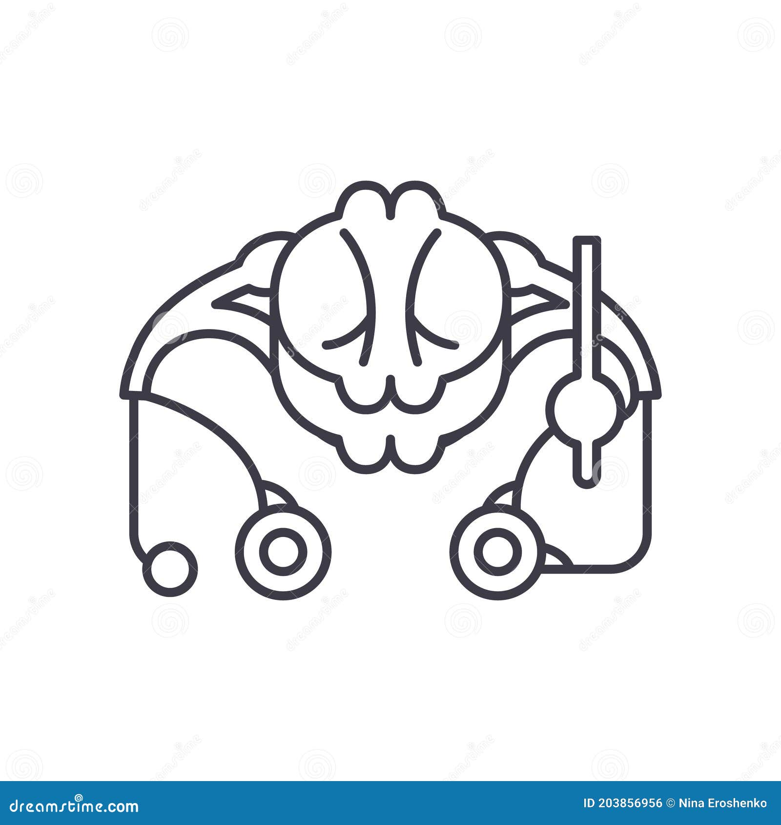 Linear Nervous Emoji Icon From Emoji Outline Collection. Thin Line ... Linear Nervous Emoji Icon From Emoji Outline Collection. Thin Line ...