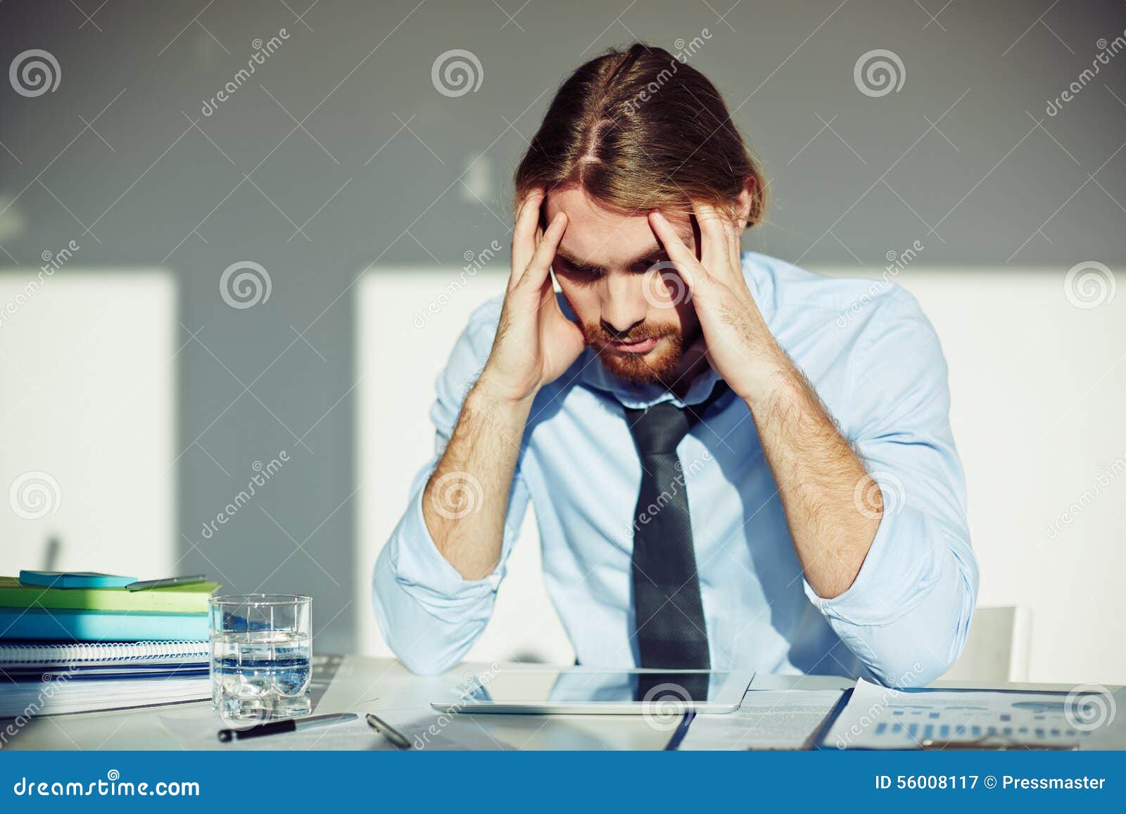 Nervous work stock image. Image of frustration, tense - 56008117