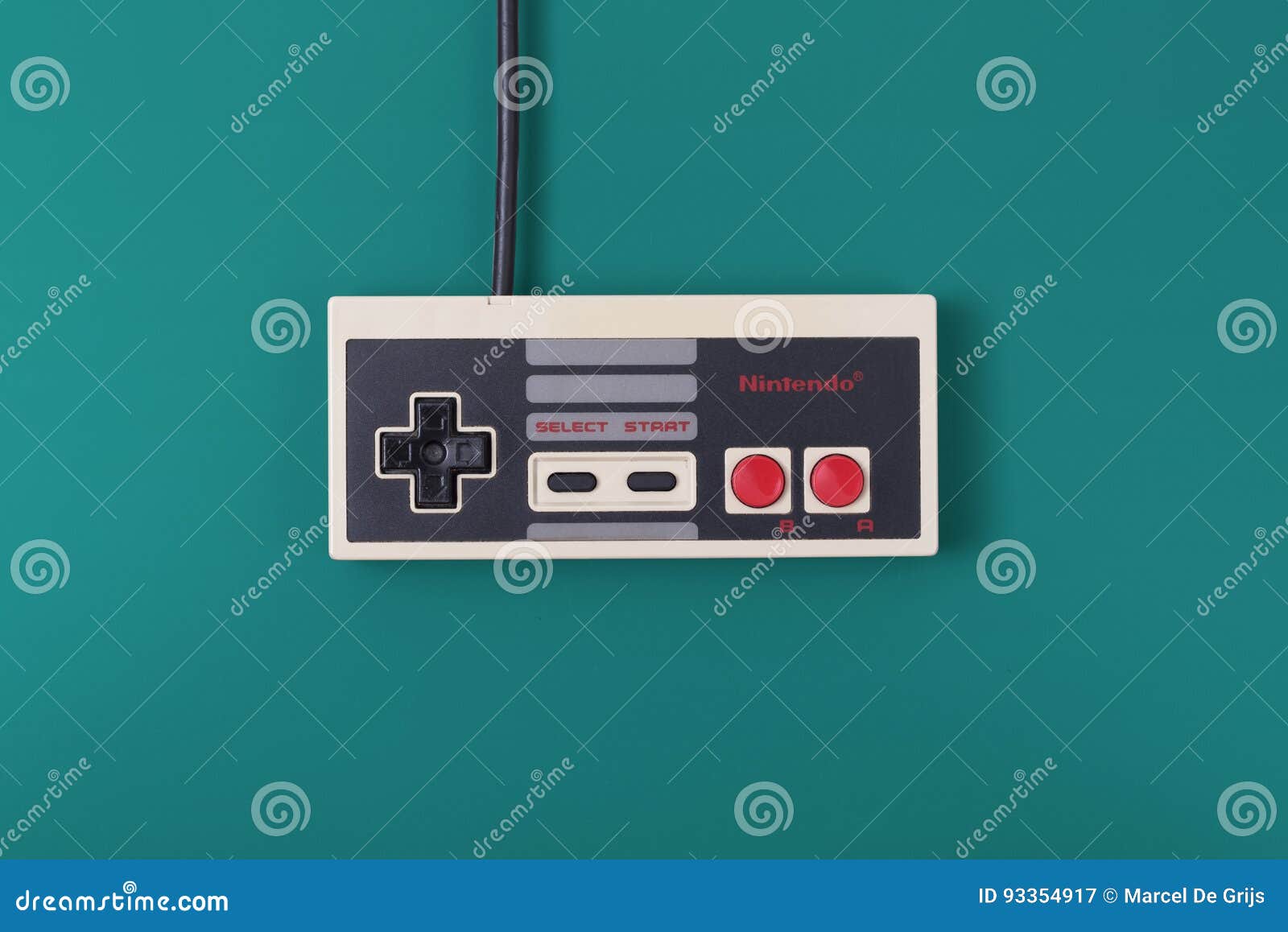 NES controller editorial photography. Image of electronic - 93354917