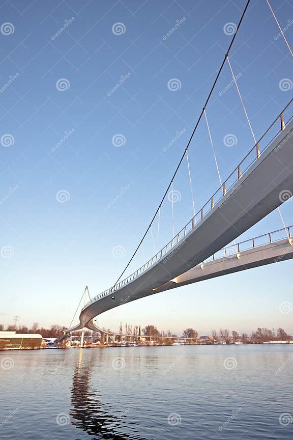 The Nescio Bridge in Amsterdam Netherlands Stock Image - Image of ...