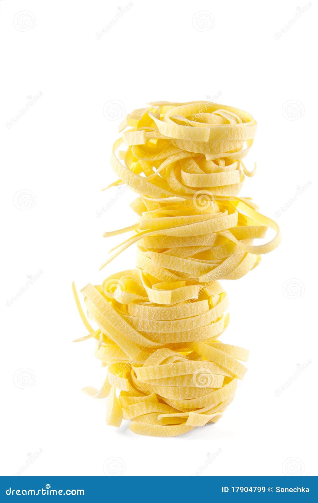 Nest pasta pyramid stock image. Image of lunch, food - 17904799