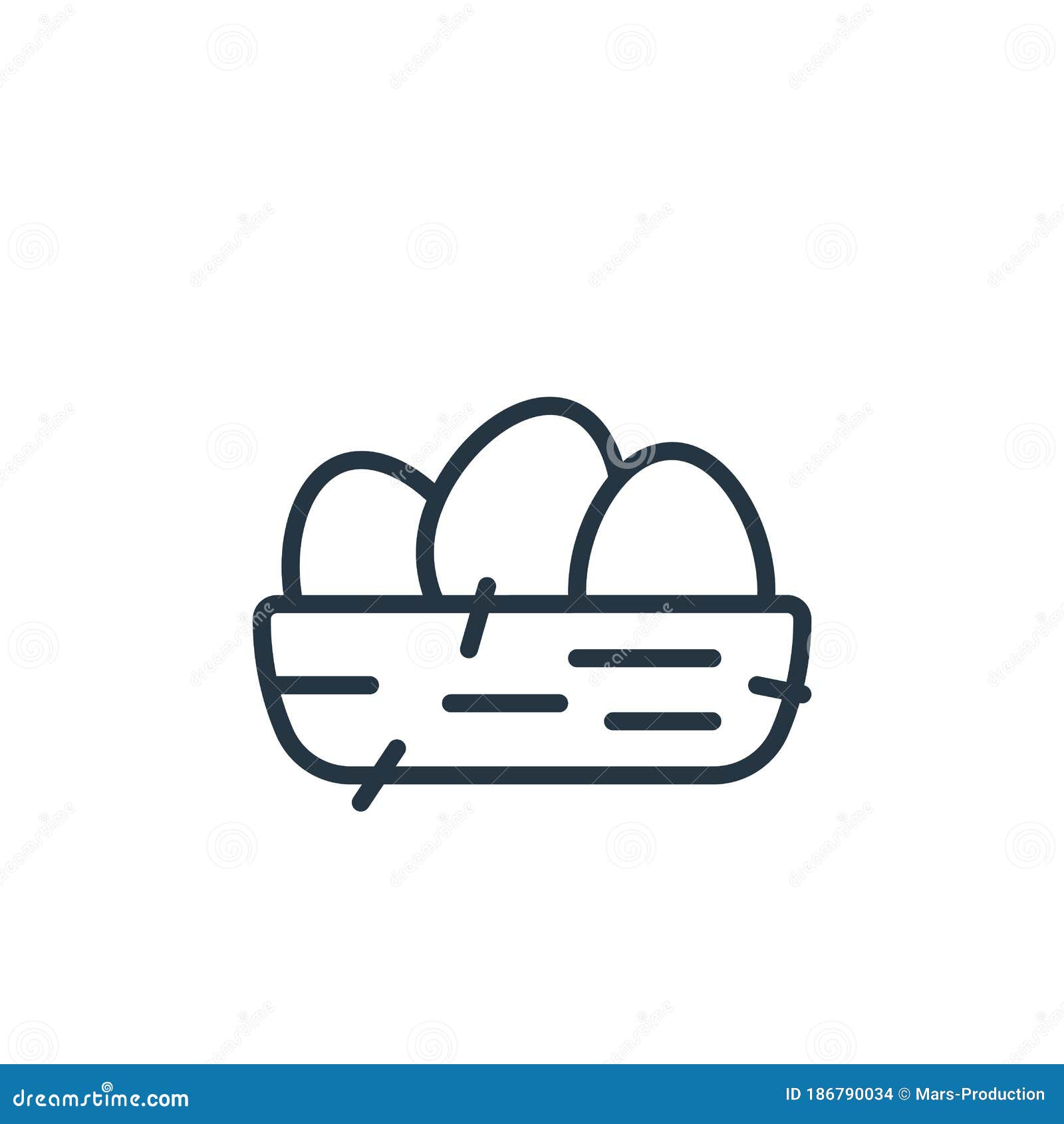 Nest Vector Icon. Nest Editable Stroke. Nest Linear Symbol for Use on ...