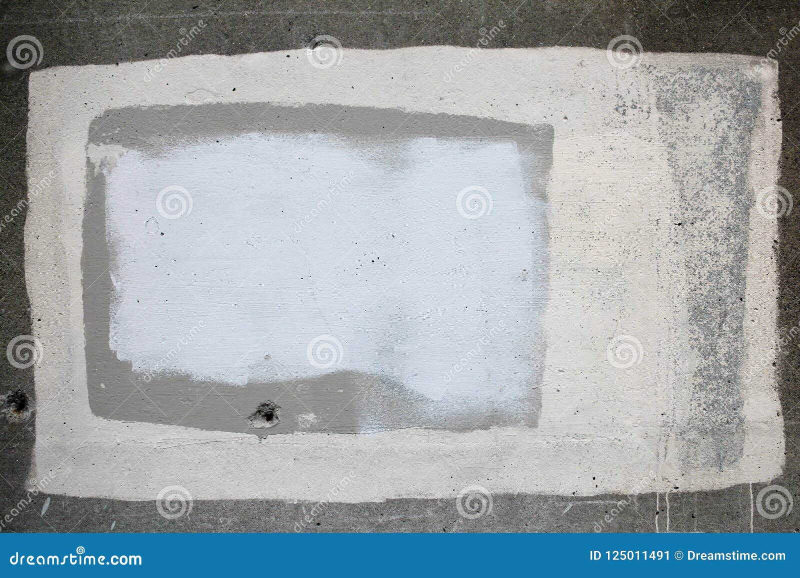 Rectangular Design on Concrete Wall Stock Image - Image of beige ...