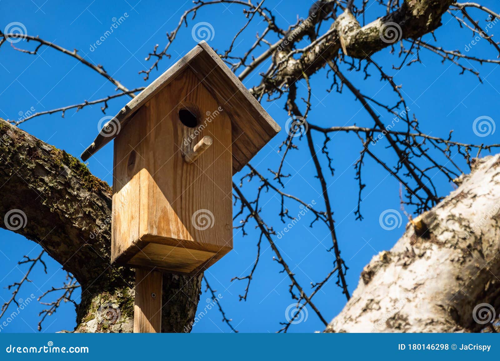 Bat Nesting Box Hanging On The Side Of A Hall Royalty-Free Stock Image ...