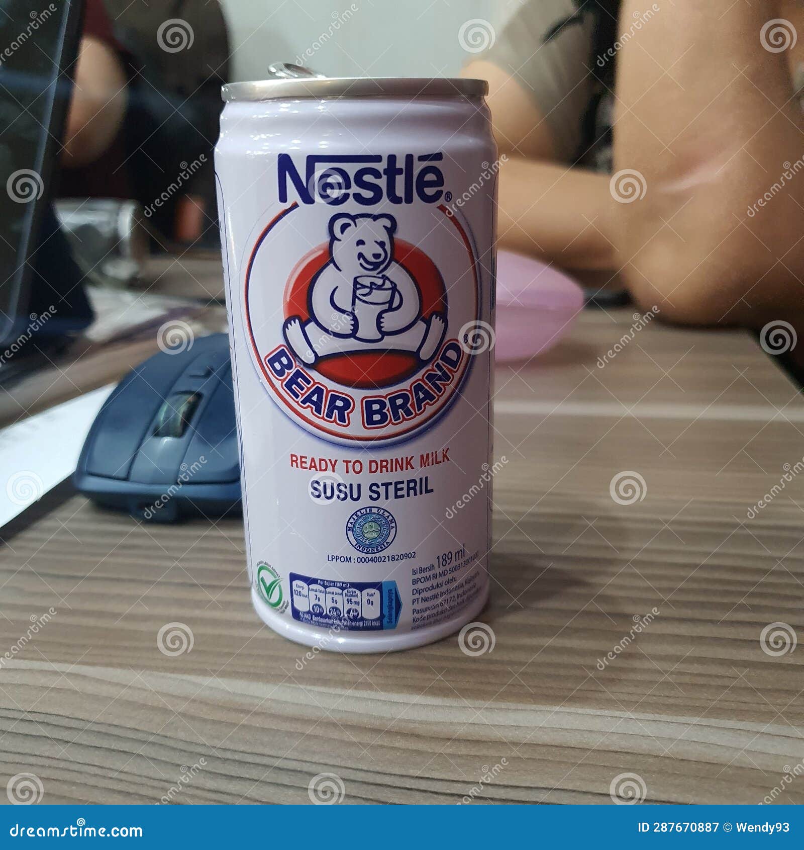 Nestle Bear Brand Drink Milk Editorial Photography - Image of drink ...