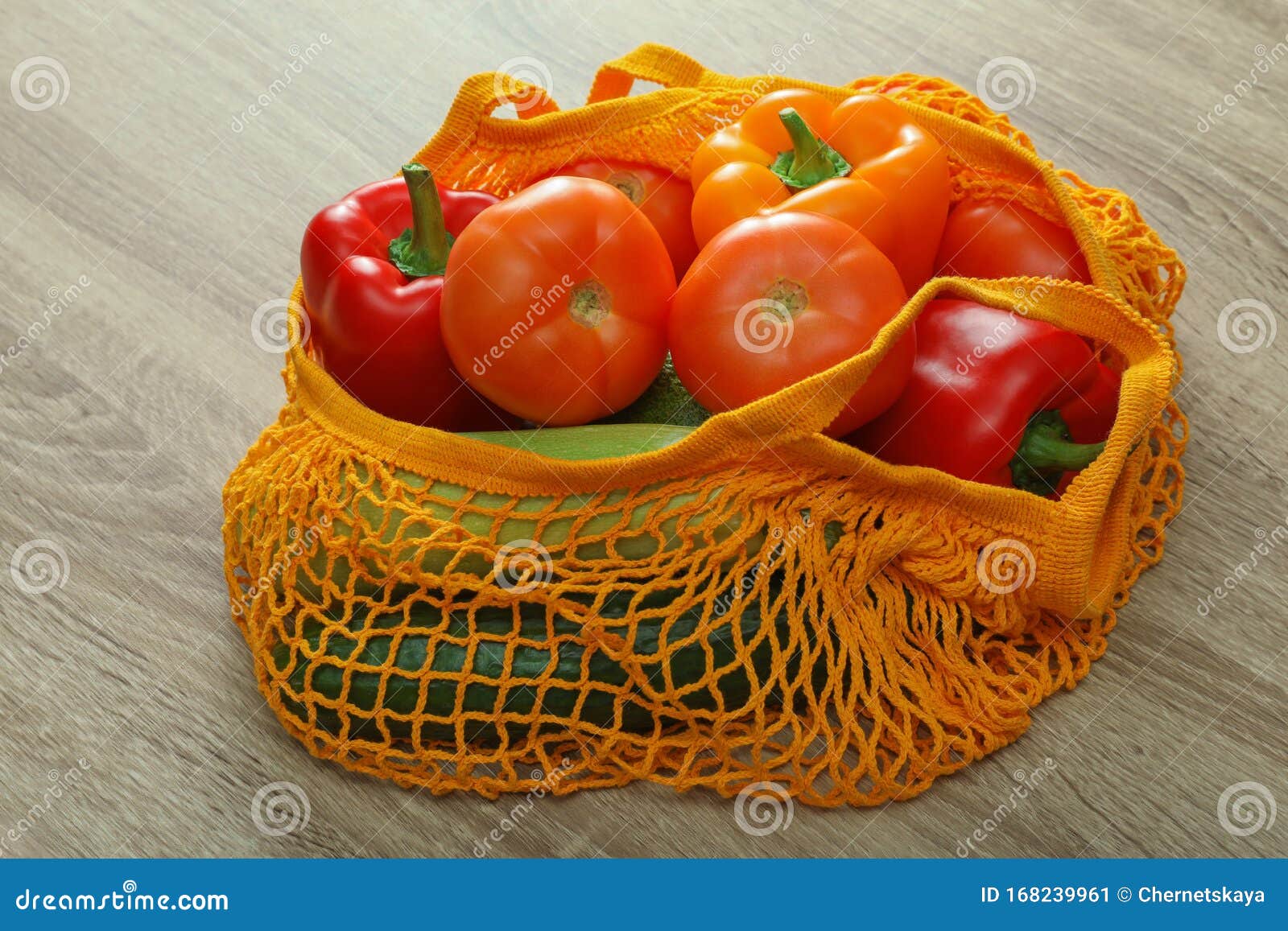 Net Bag with Vegetables on Table Stock Image - Image of lifestyle ...