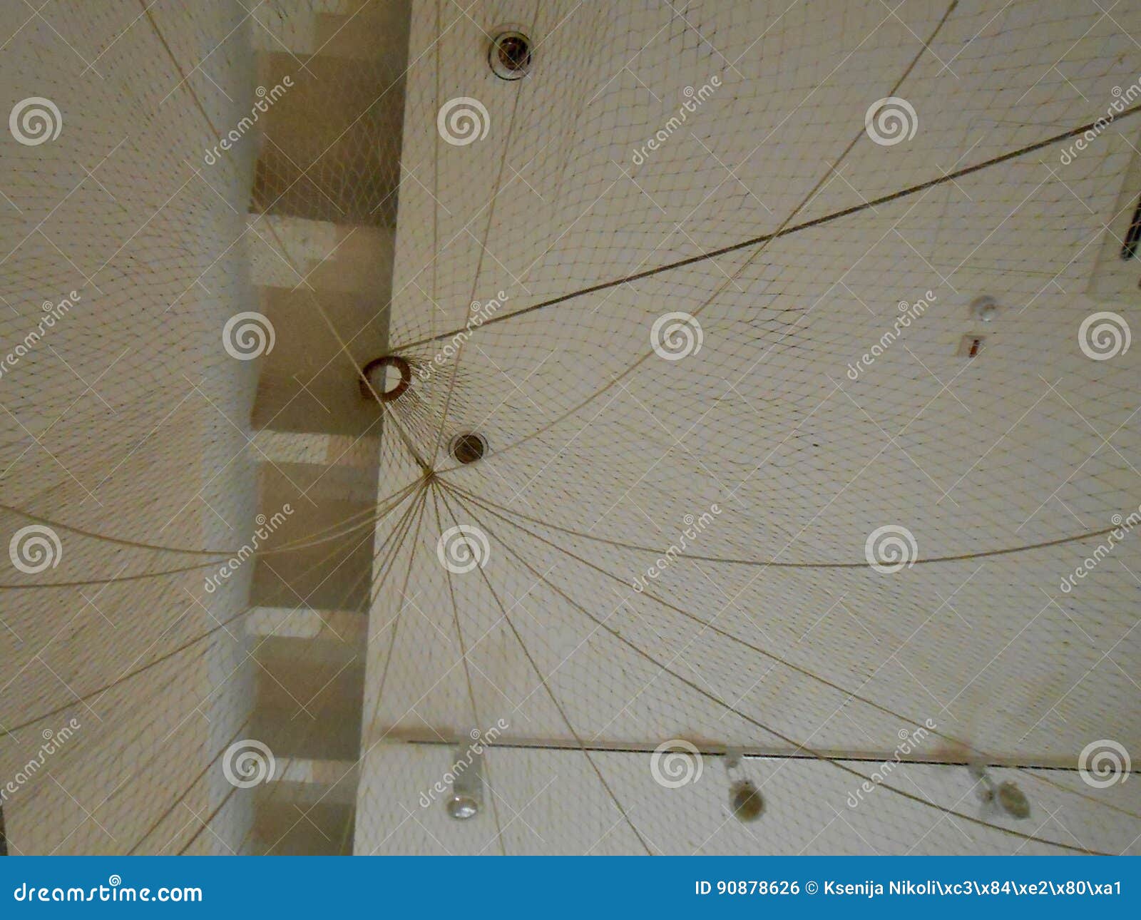 Net stock photo. Image of column, geometry, glass, museum - 90878626