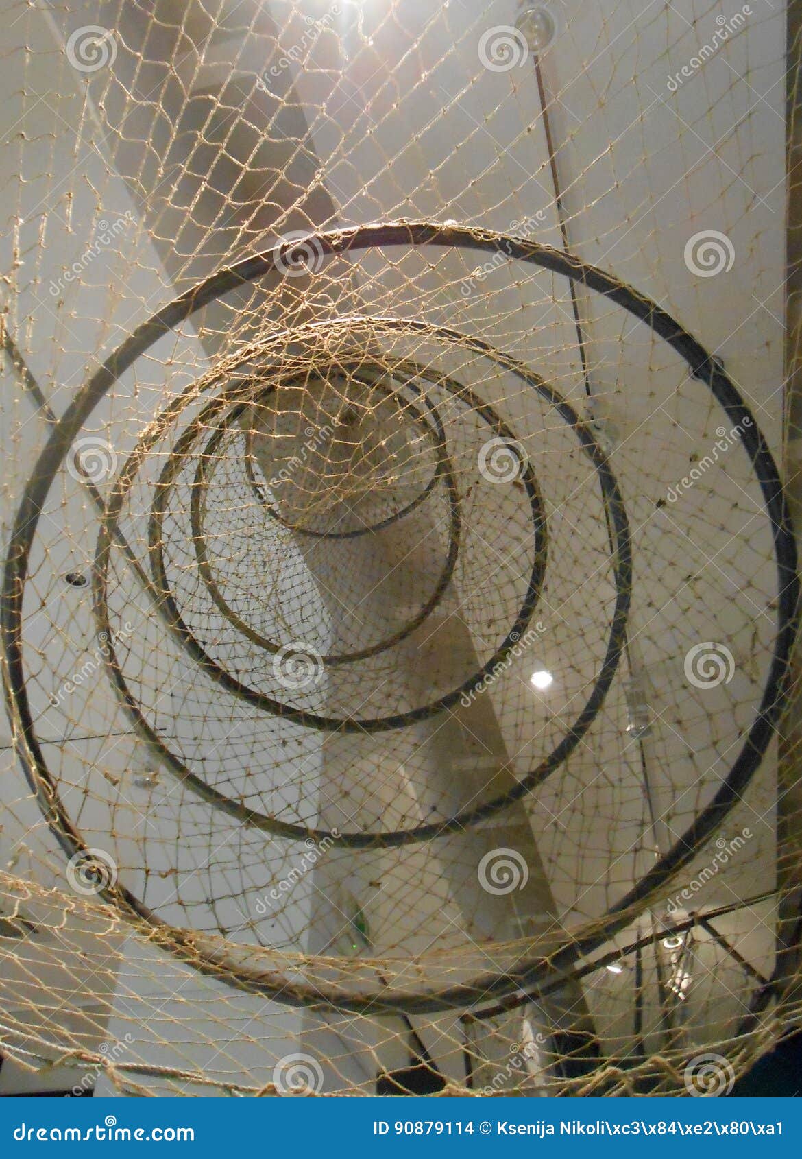 Net stock photo. Image of fish, museum, details, netting - 90879114