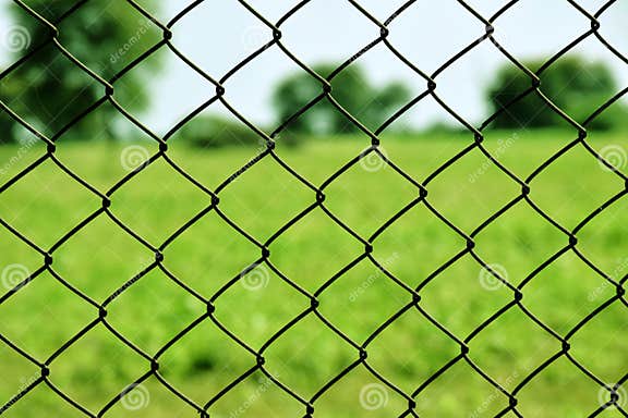 Net Compound Wall of Garden Stock Photo - Image of texture, background ...