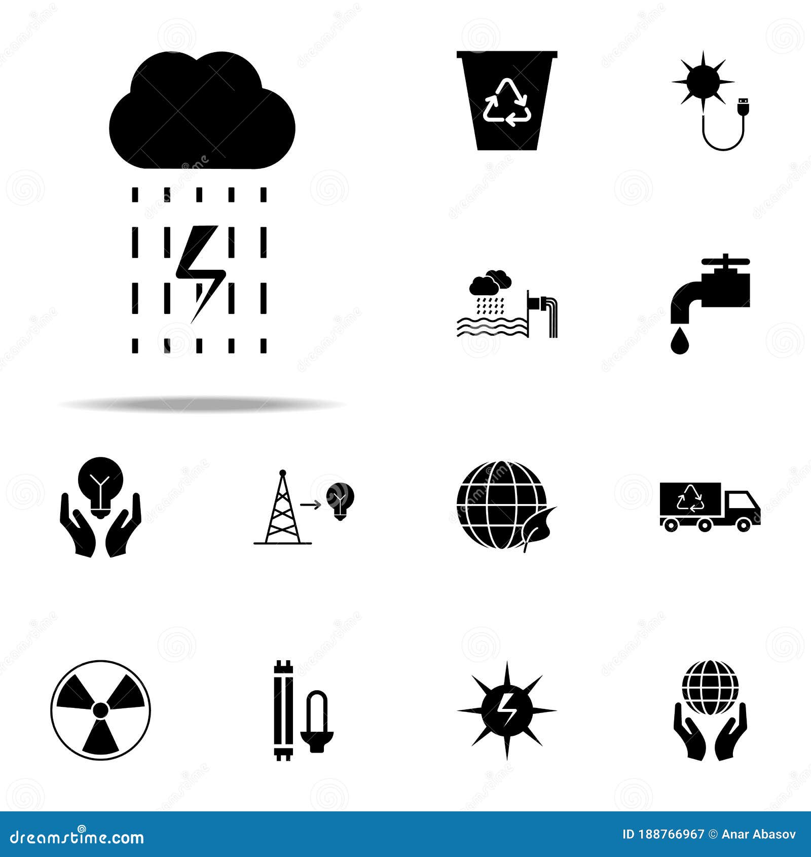 Net Energy Net Energyicon. Energy Icons Universal Set for Web and ...