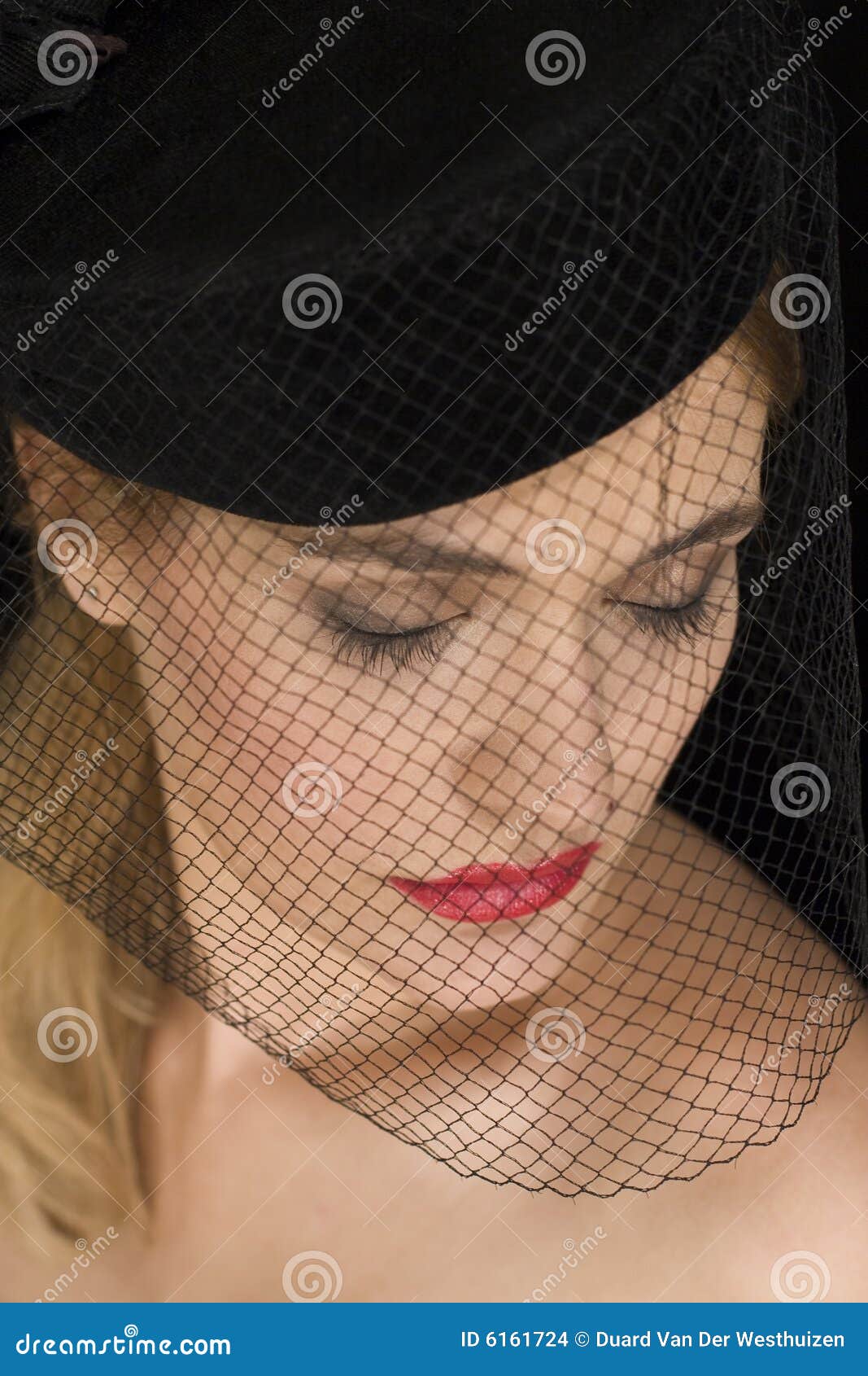 Net face stock photo. Image of cabaret, woman, babe, lips - 6161724