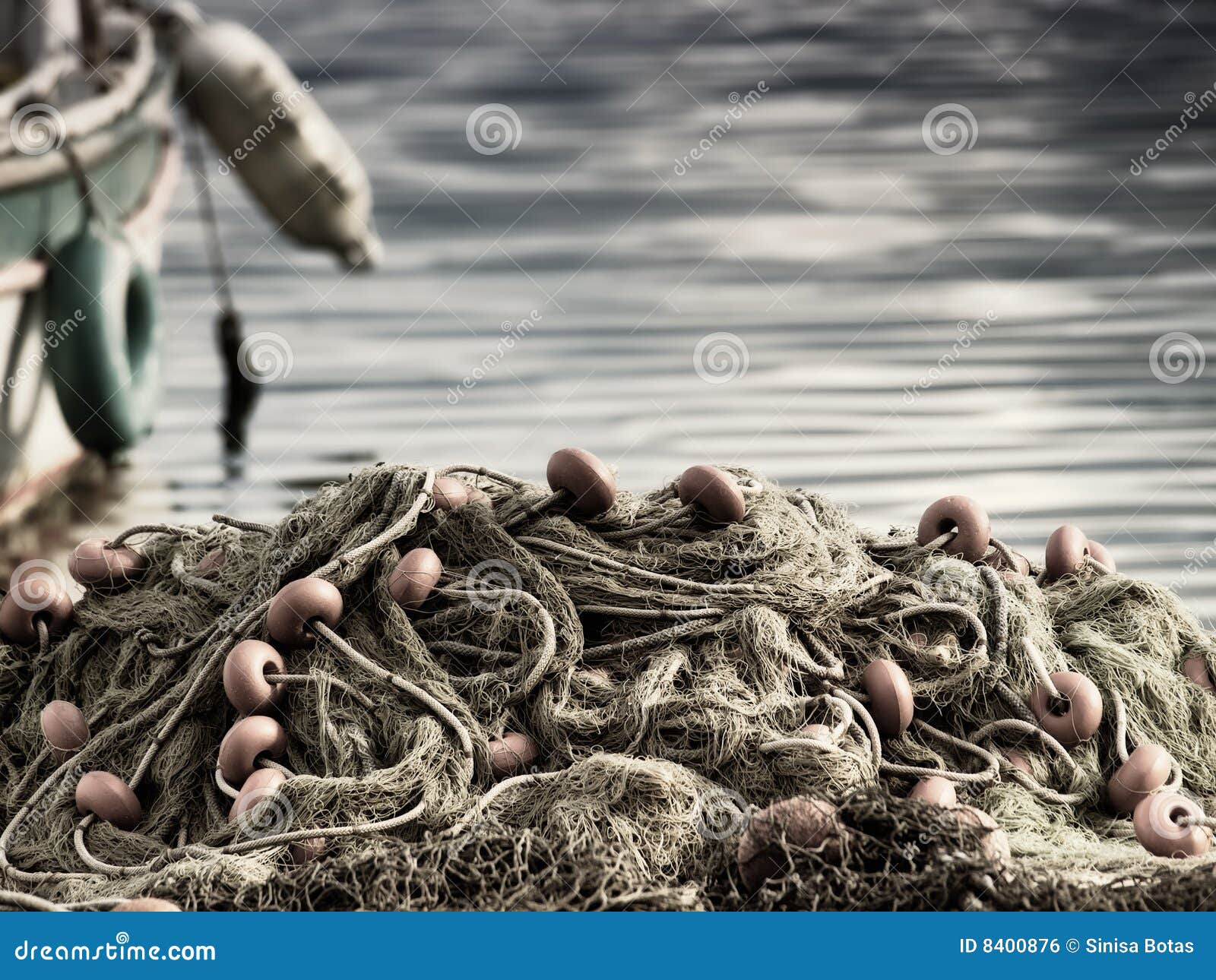 Net of fisherman stock photo. Image of industry, fishing - 8400876