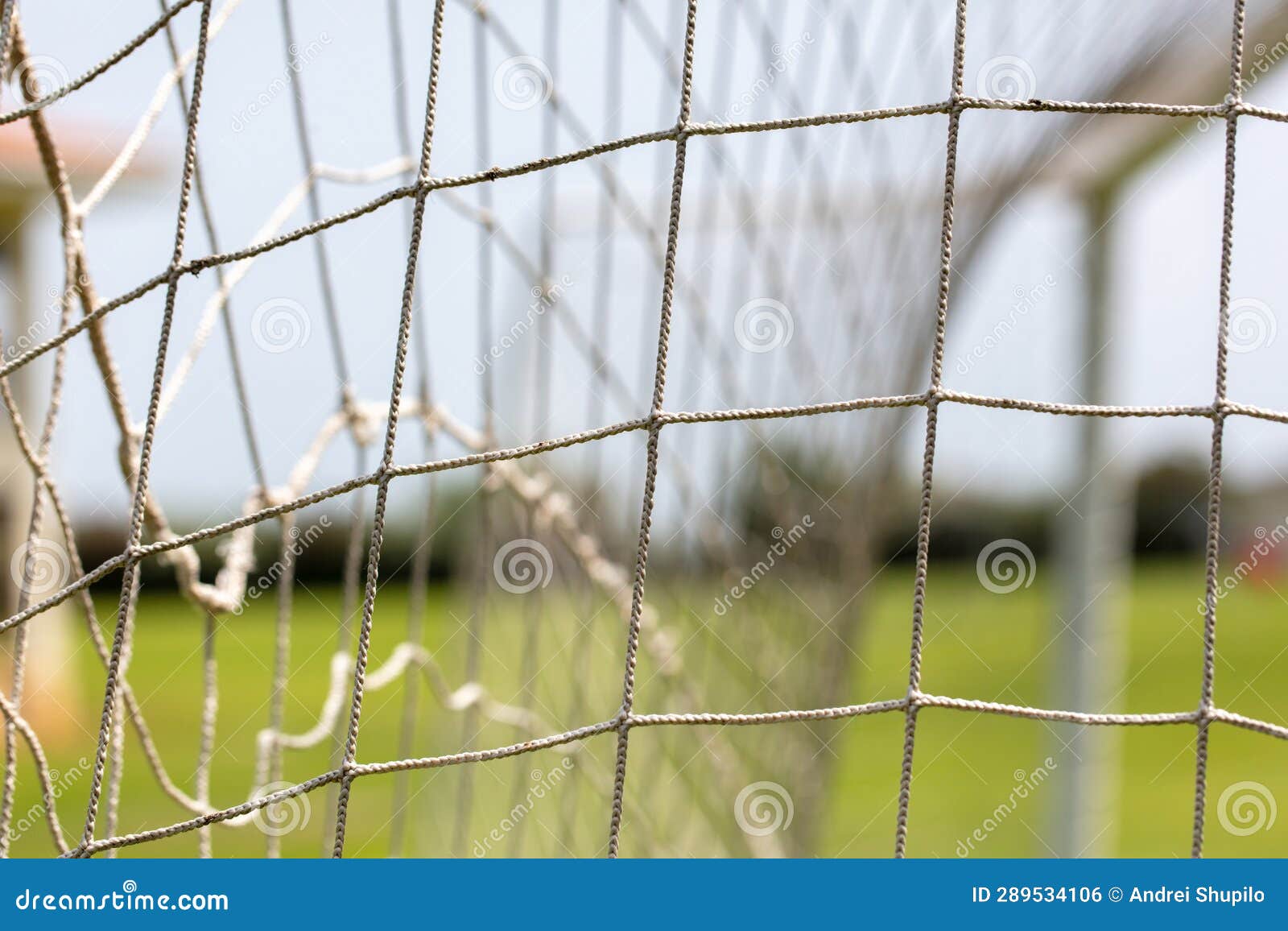 The Net on the Football Goal As an Abstract Background. Texture Stock ...