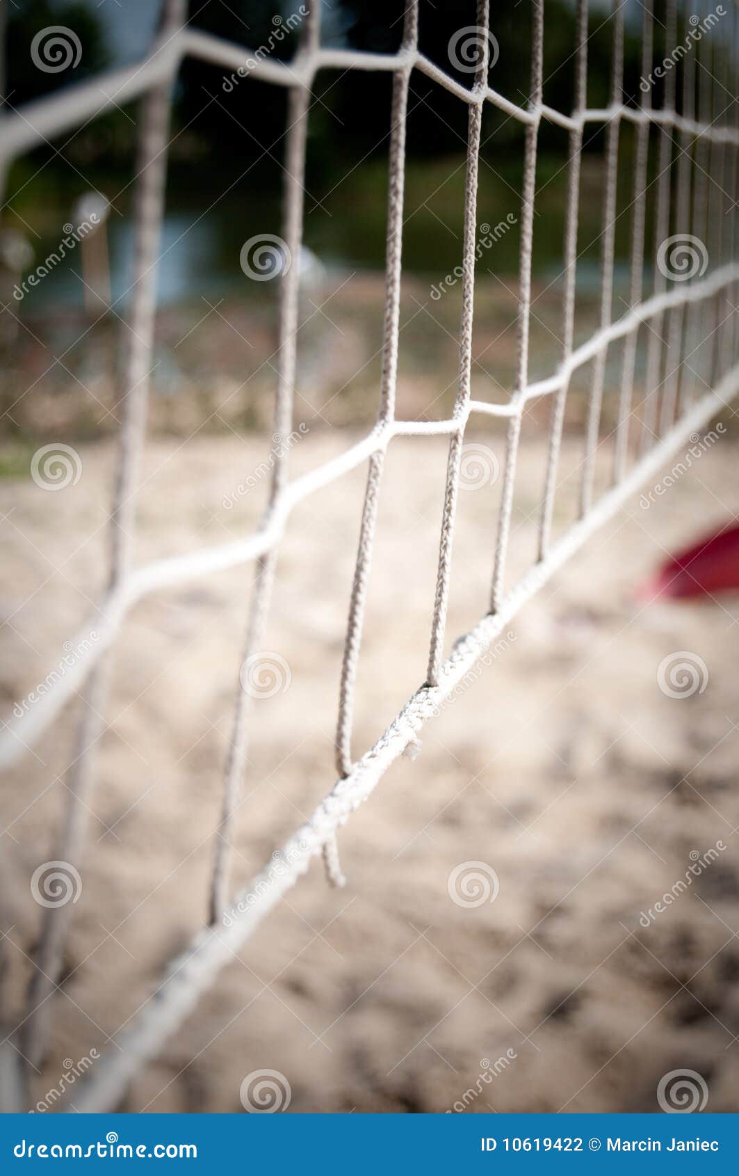 Net for game to beach ball stock photo. Image of beach - 10619422