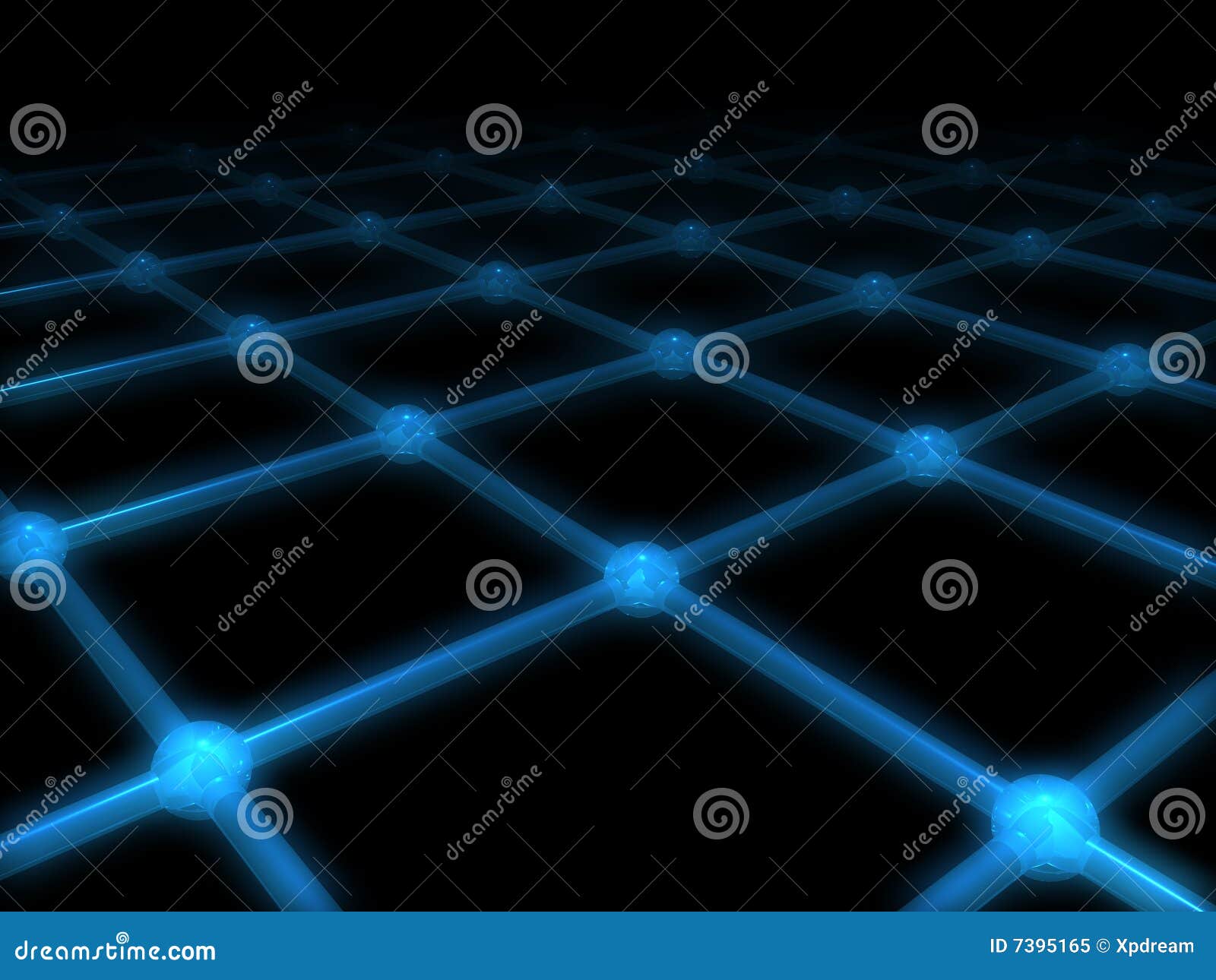 A net with glow effect stock illustration. Illustration of space - 7395165