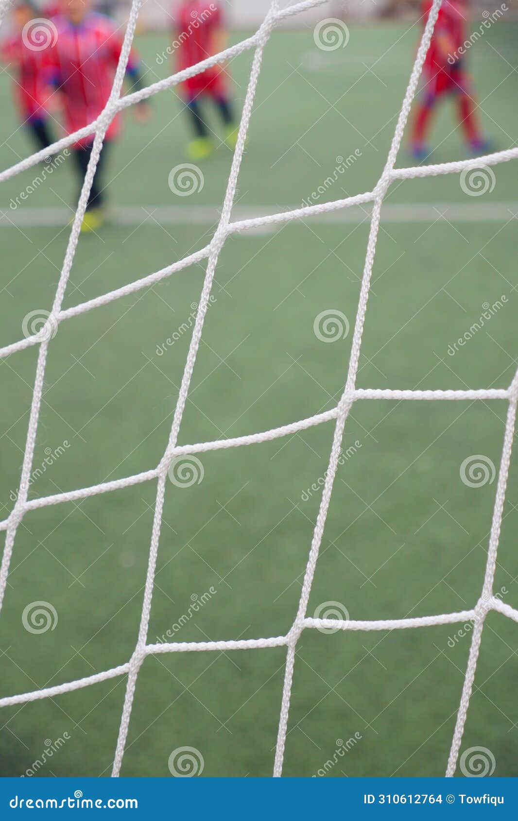 Net of a Goal of a Football Stadium Stock Photo - Image of competition ...