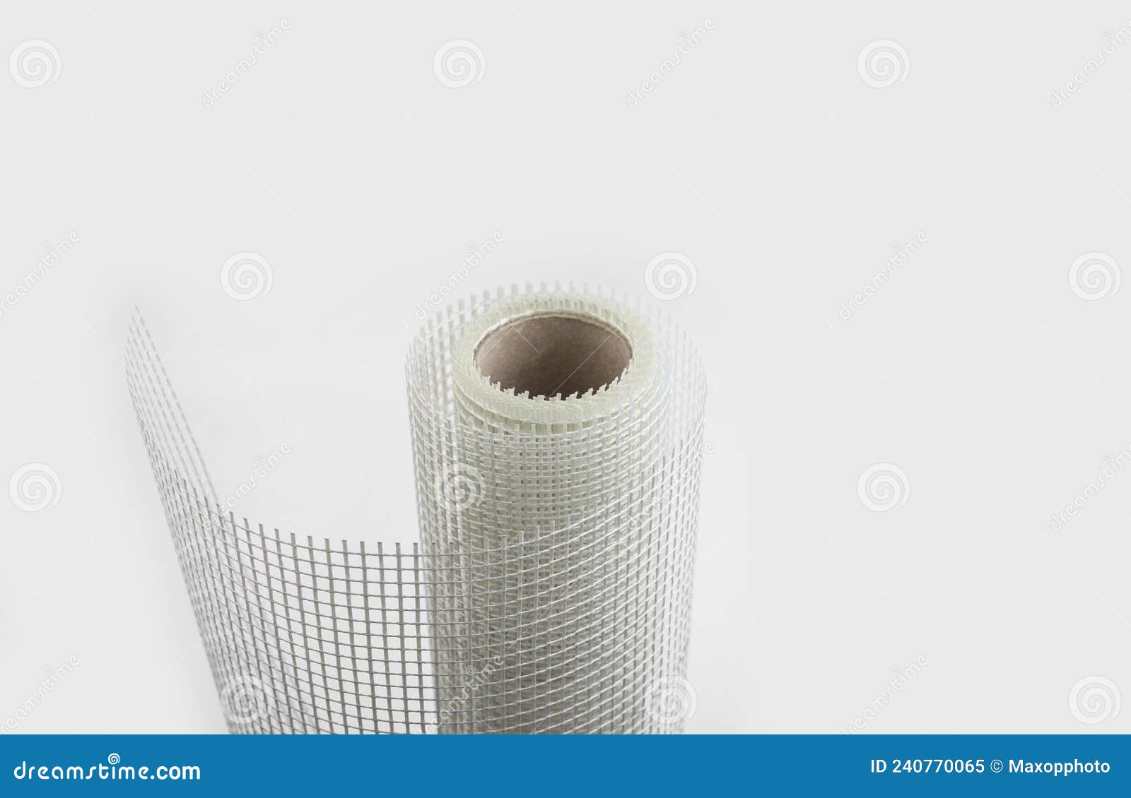 Net Grid for Building Insulation on a White Background Stock Image ...