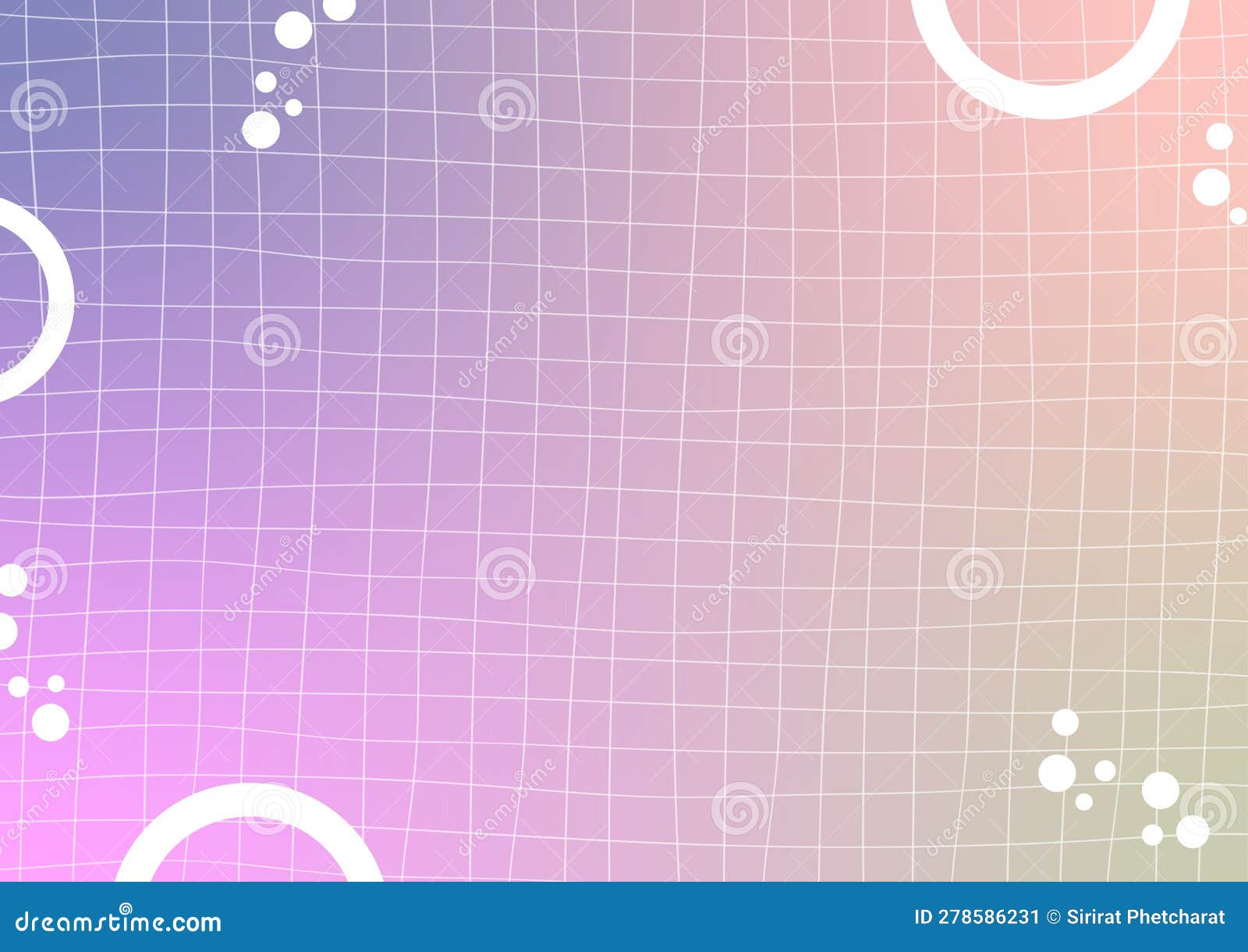 Net Grid Pattern Drawing Colorful Gradient Circle Cover Background ...
