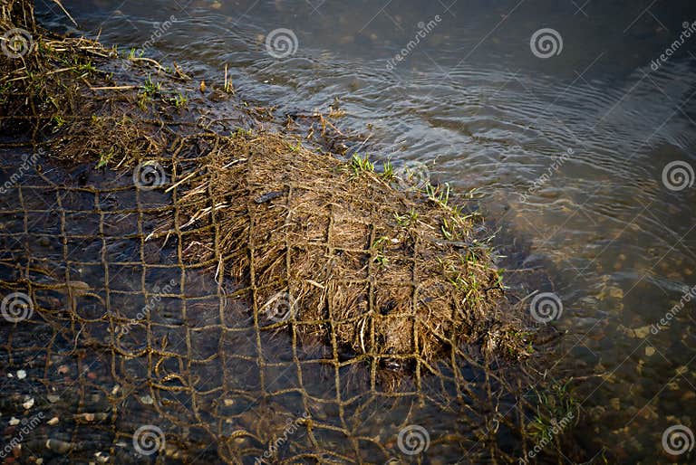 Net and mud stock image. Image of pebble, nature, shore - 30821533