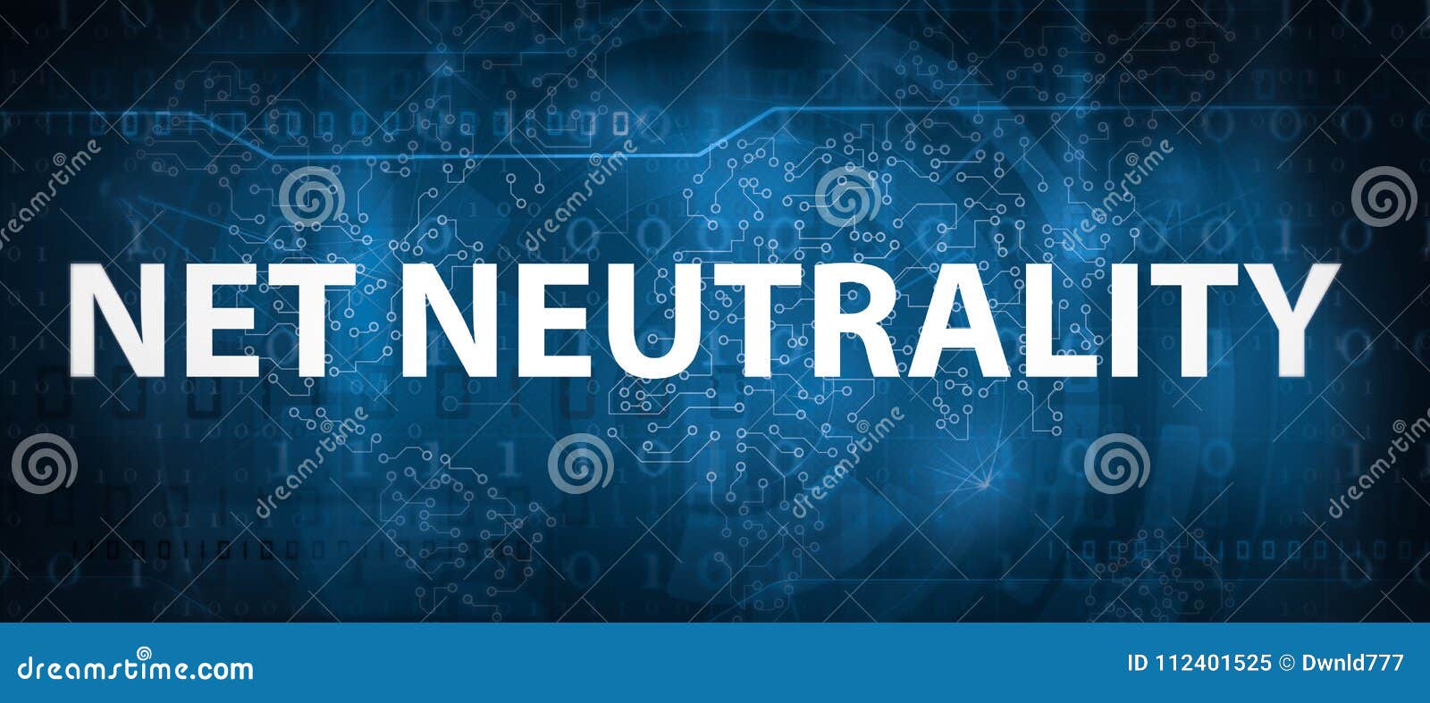 Net Neutrality Abstract Background Stock Illustration - Illustration of ...