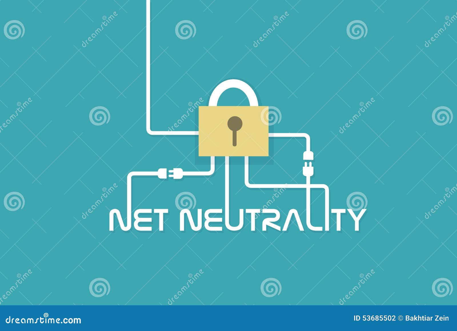 Net Neutrality Free Internet Access Stock Vector - Illustration of ...