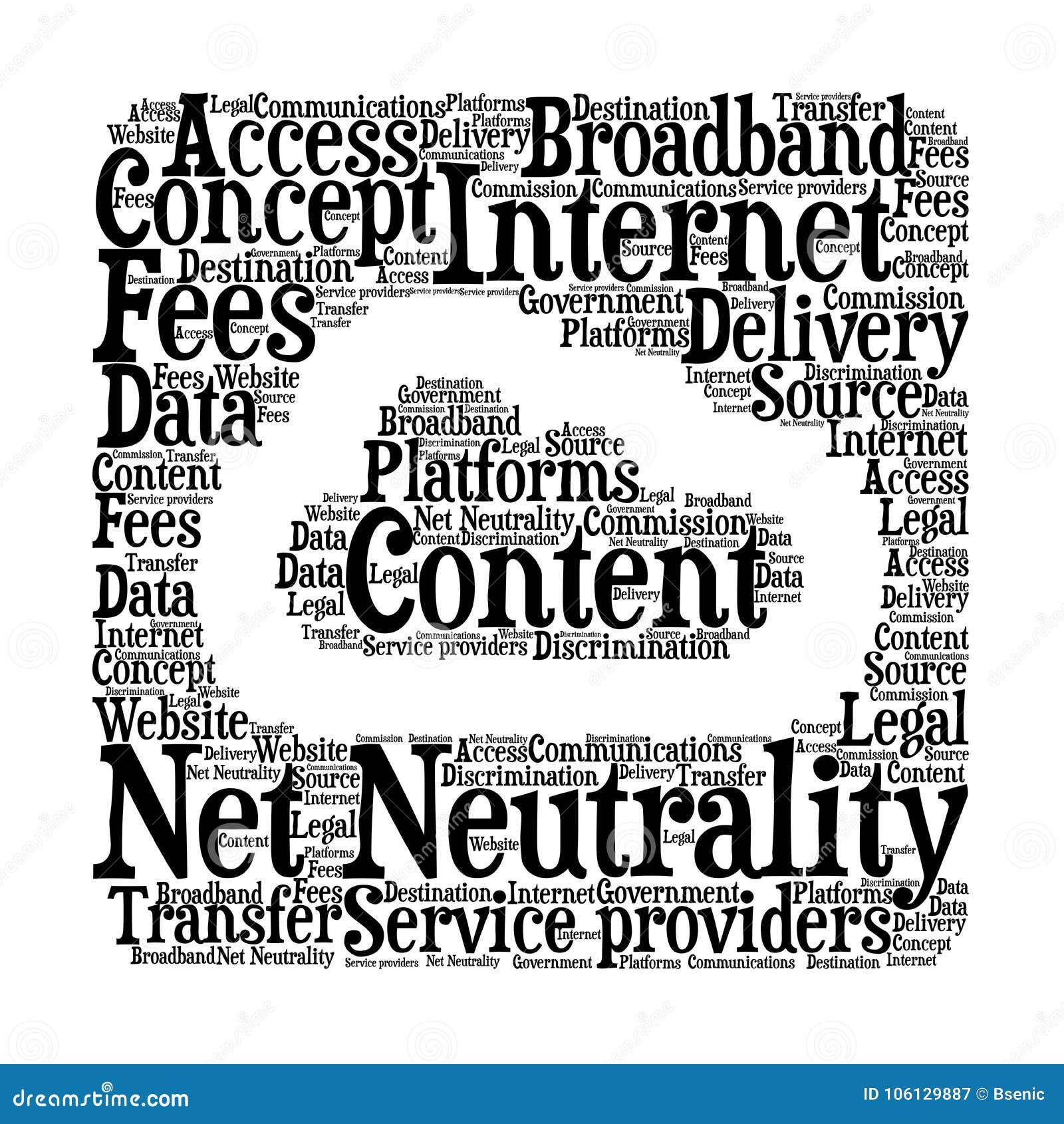 Net Neutrality - Illustration Stock Illustration - Illustration of ...