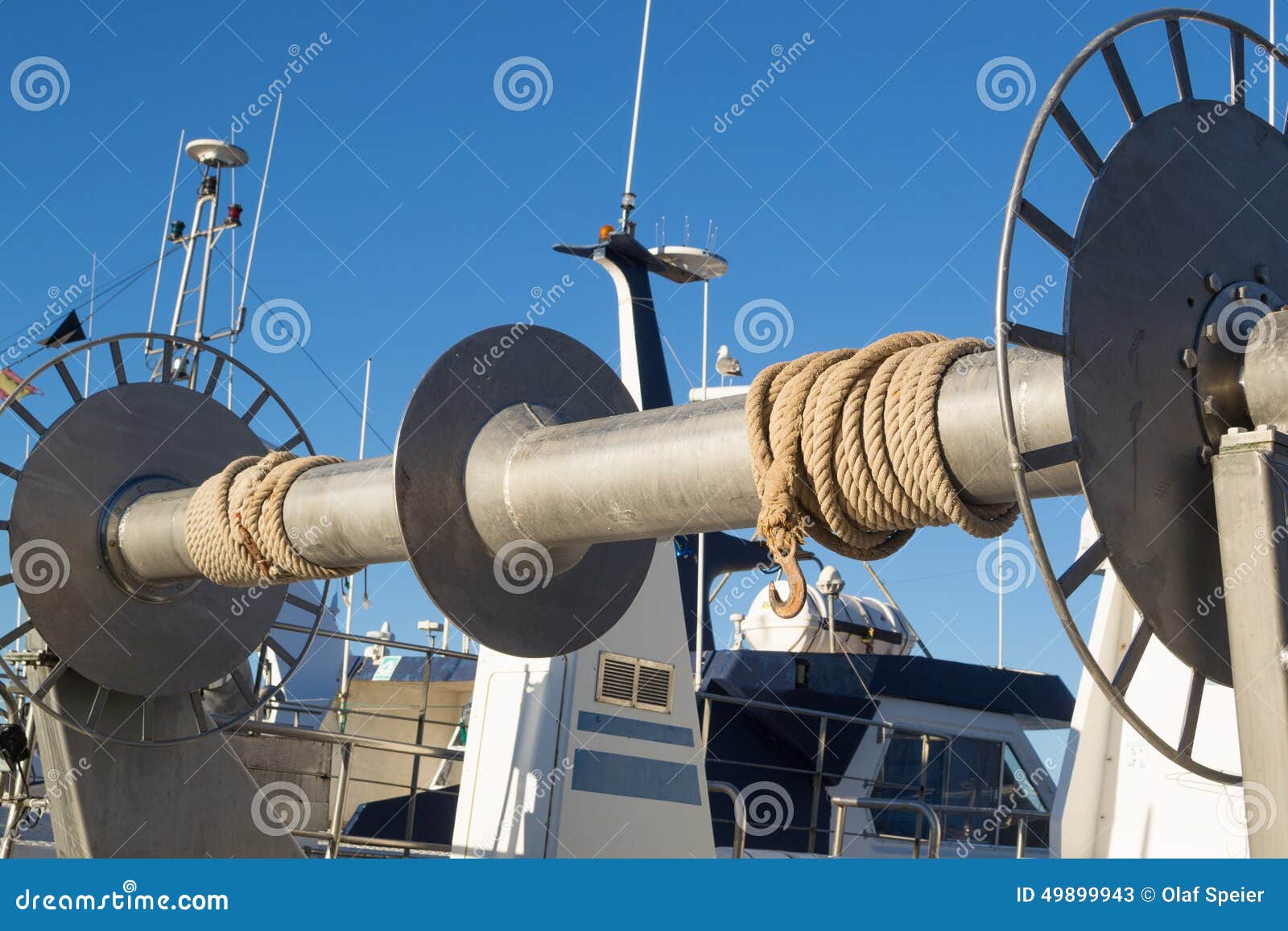 Net reel stock image. Image of fishing, large, reel, industry - 49899943