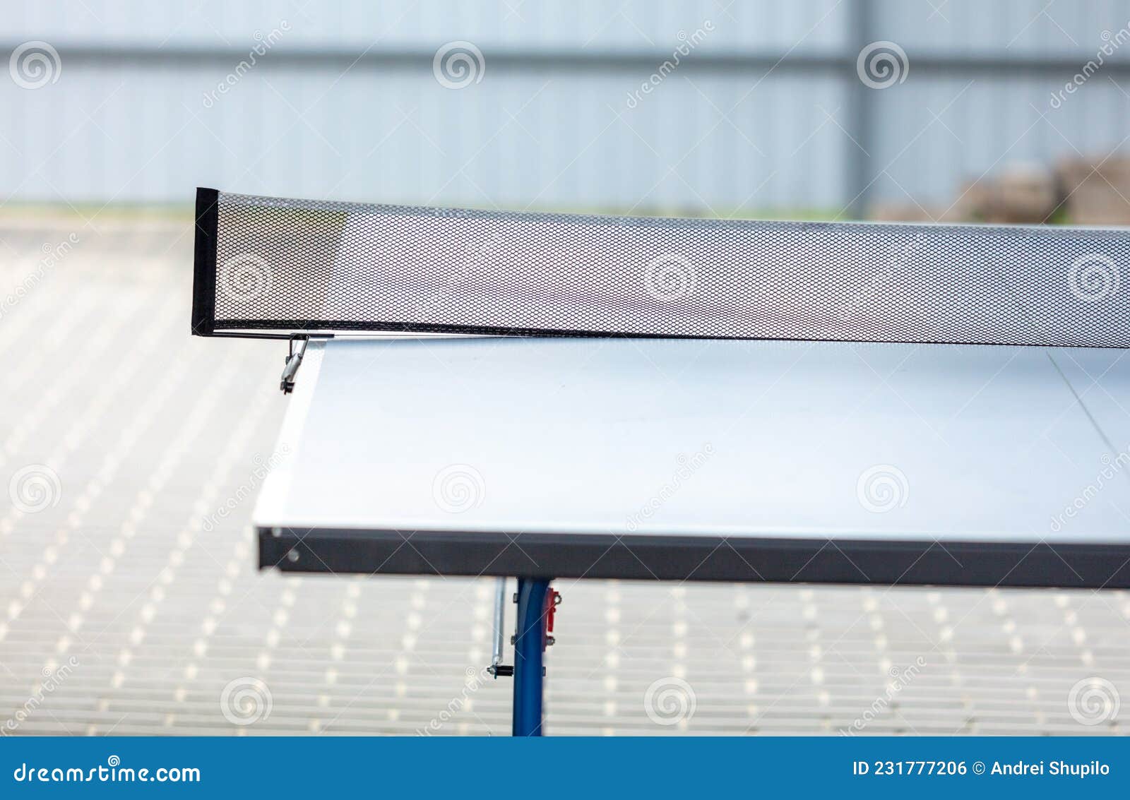 The Net on the Tennis Table. Stock Photo - Image of closeup, match ...