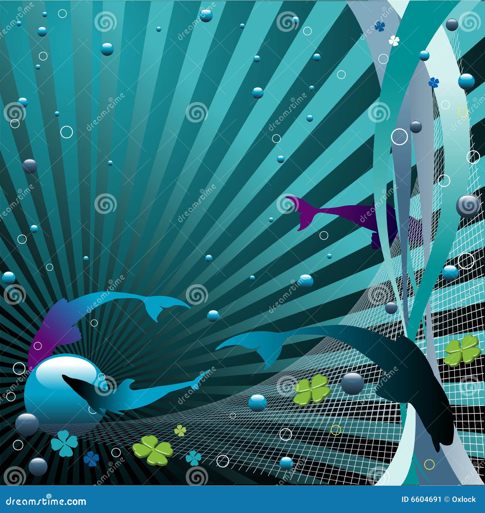 Net trap for fish stock vector. Illustration of dream - 6604691