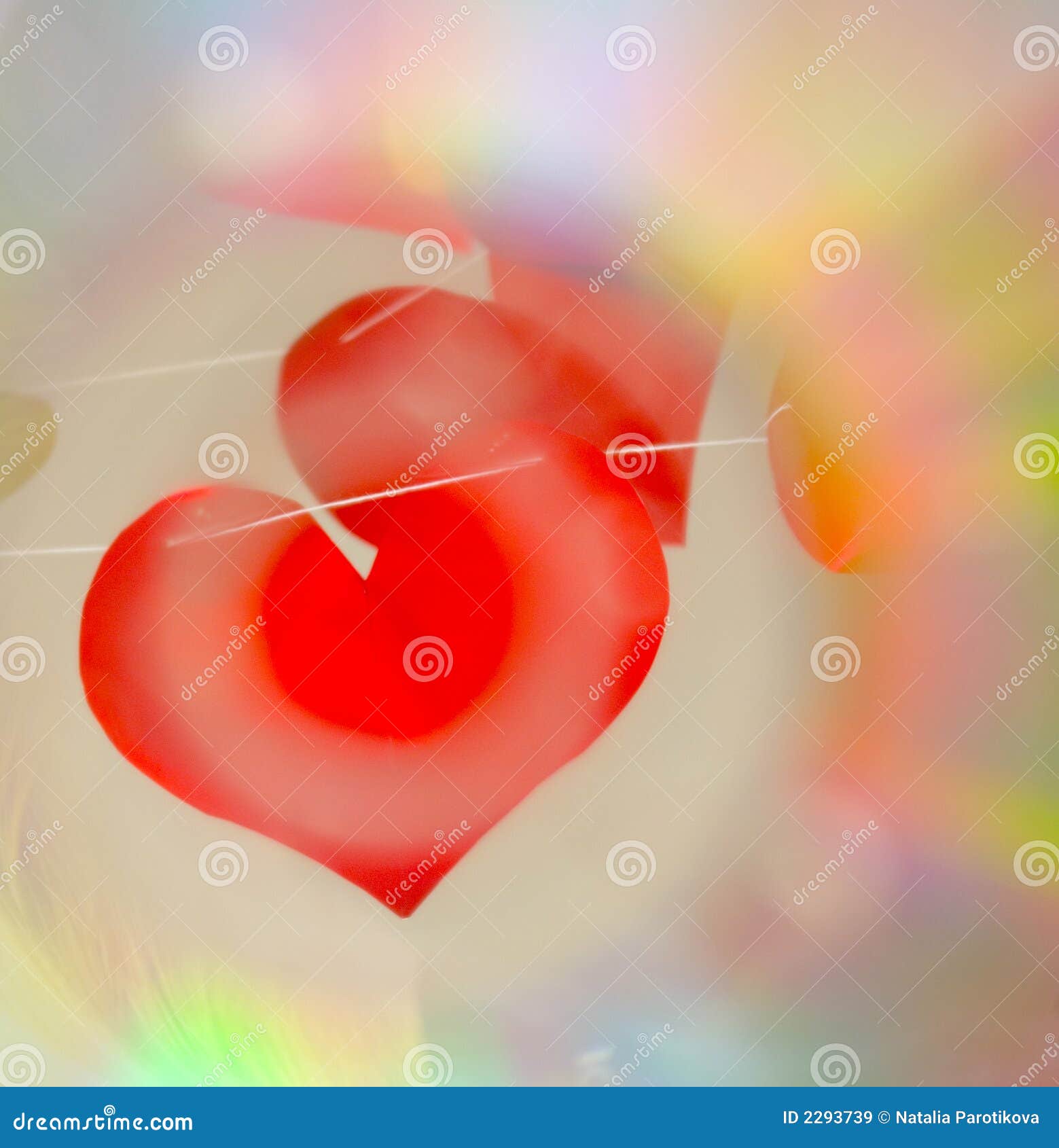 Net of valentine hearts stock image. Image of cute, message - 2293739