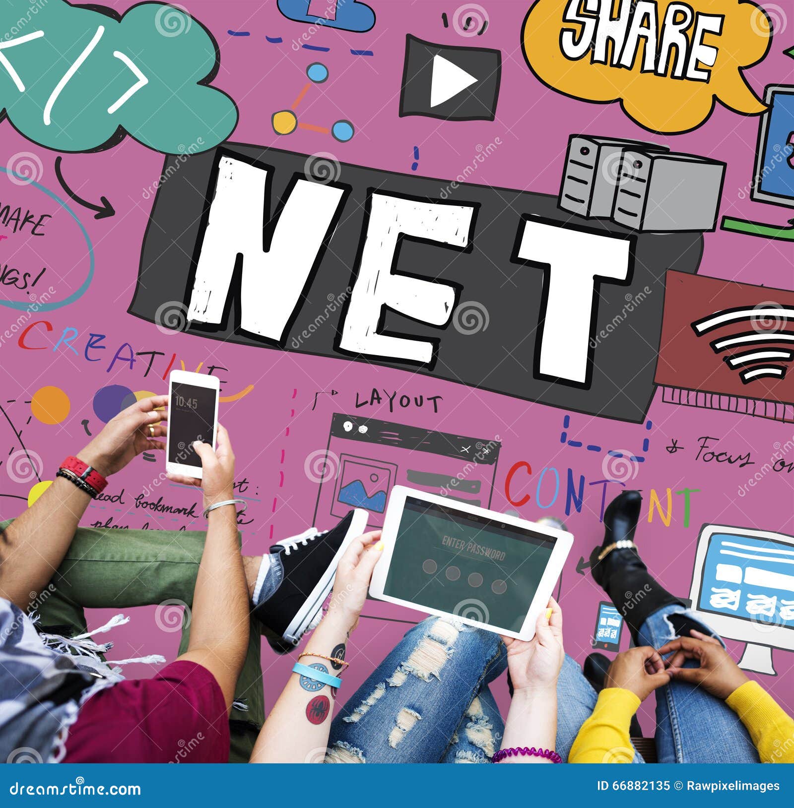 Net Weight Network Online Internet Concept Stock Image - Image of ...