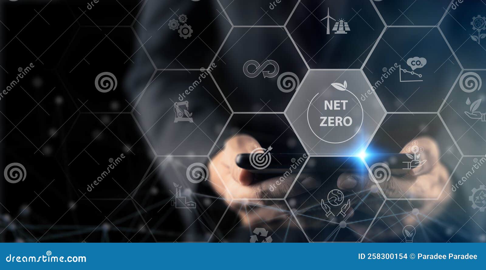 Net Zero and Carbon Neutral Concept. Net Zero Greenhouse Gas Emissions ...