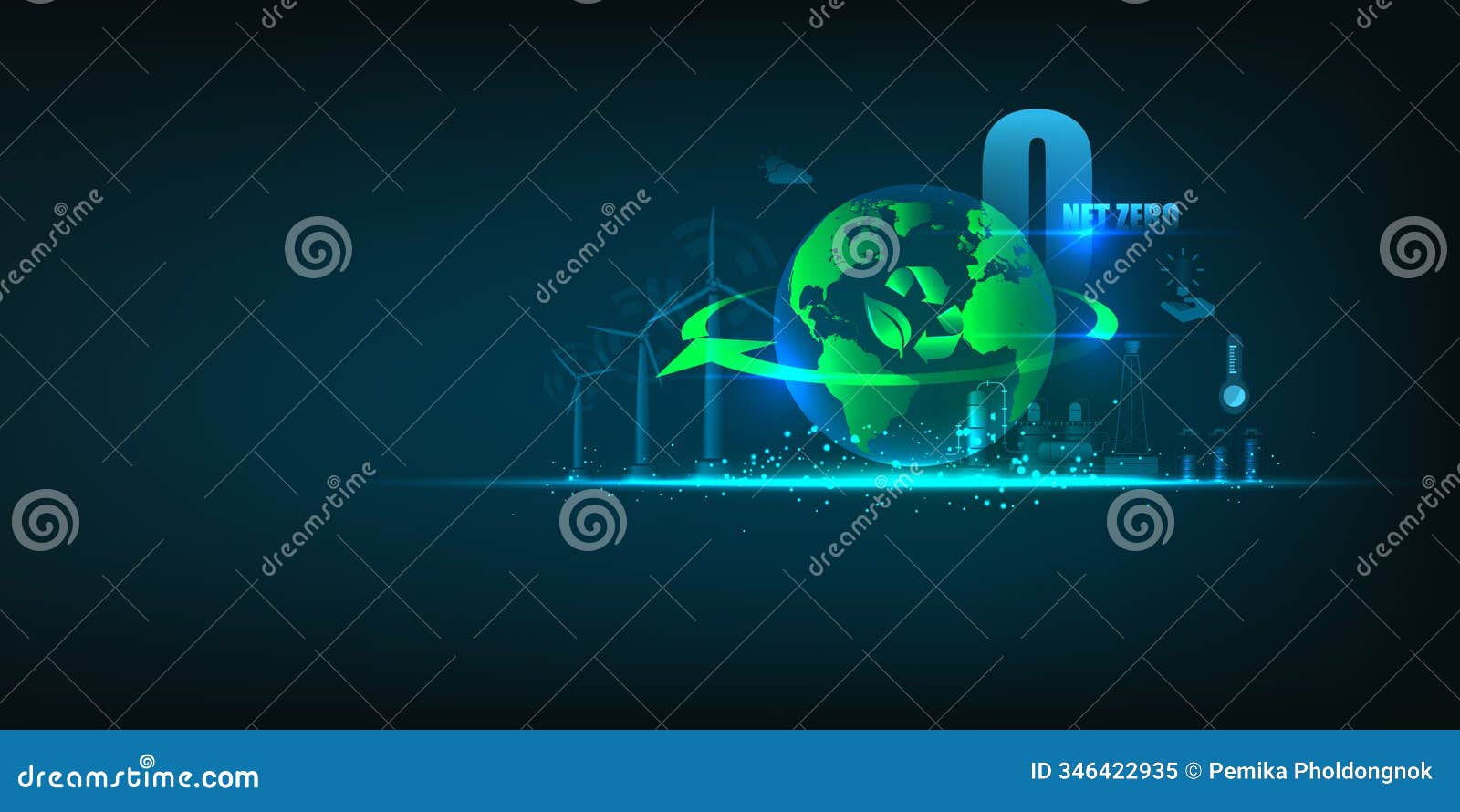 Net Zero and Carbon Neutral Concept. Sustainable Business Development ...