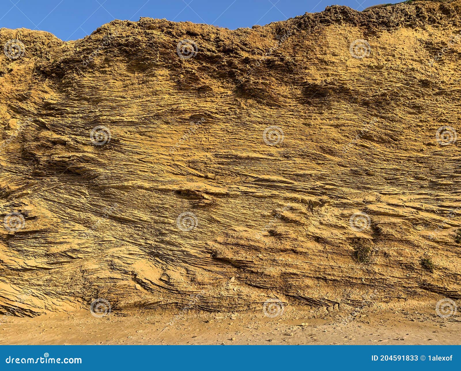 Windswept sand rock stock image. Image of monument, wall - 204591833