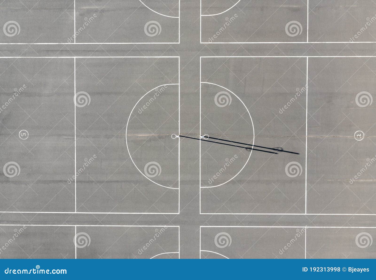 Netball Court Royalty-Free Stock Photography | CartoonDealer.com #47263883