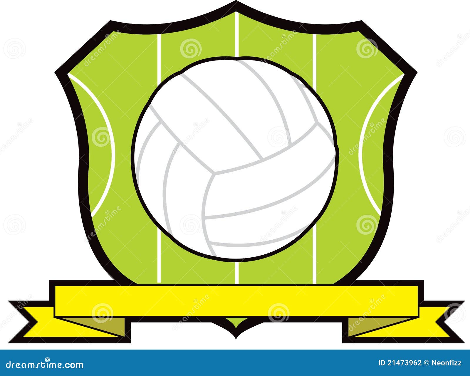 Netball Court Playground Area Top View Isolated Illustration Royalty ...