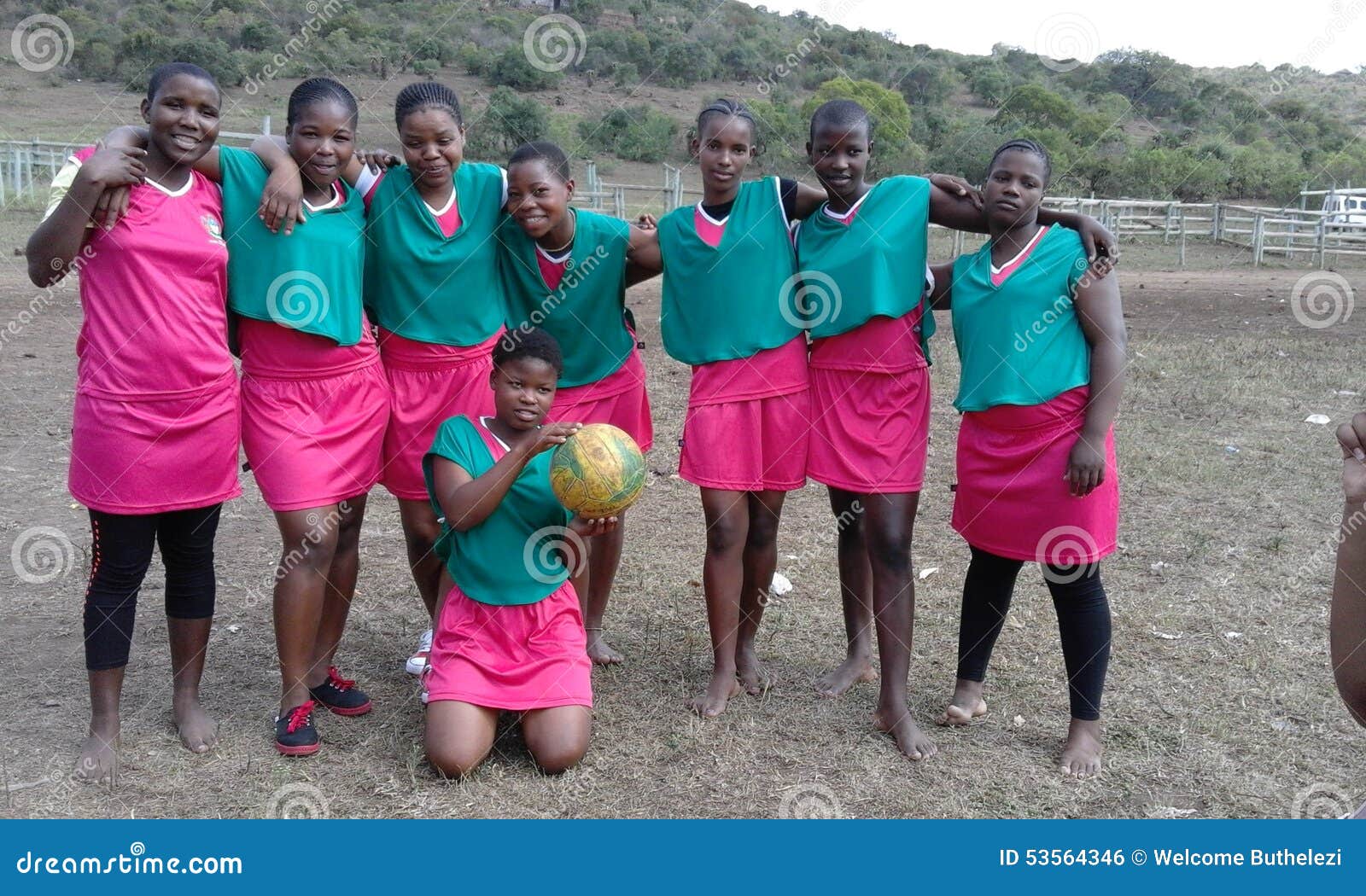 Netball Team Sport, Netball Sportsmen, Circa 1991 Editorial Image ...