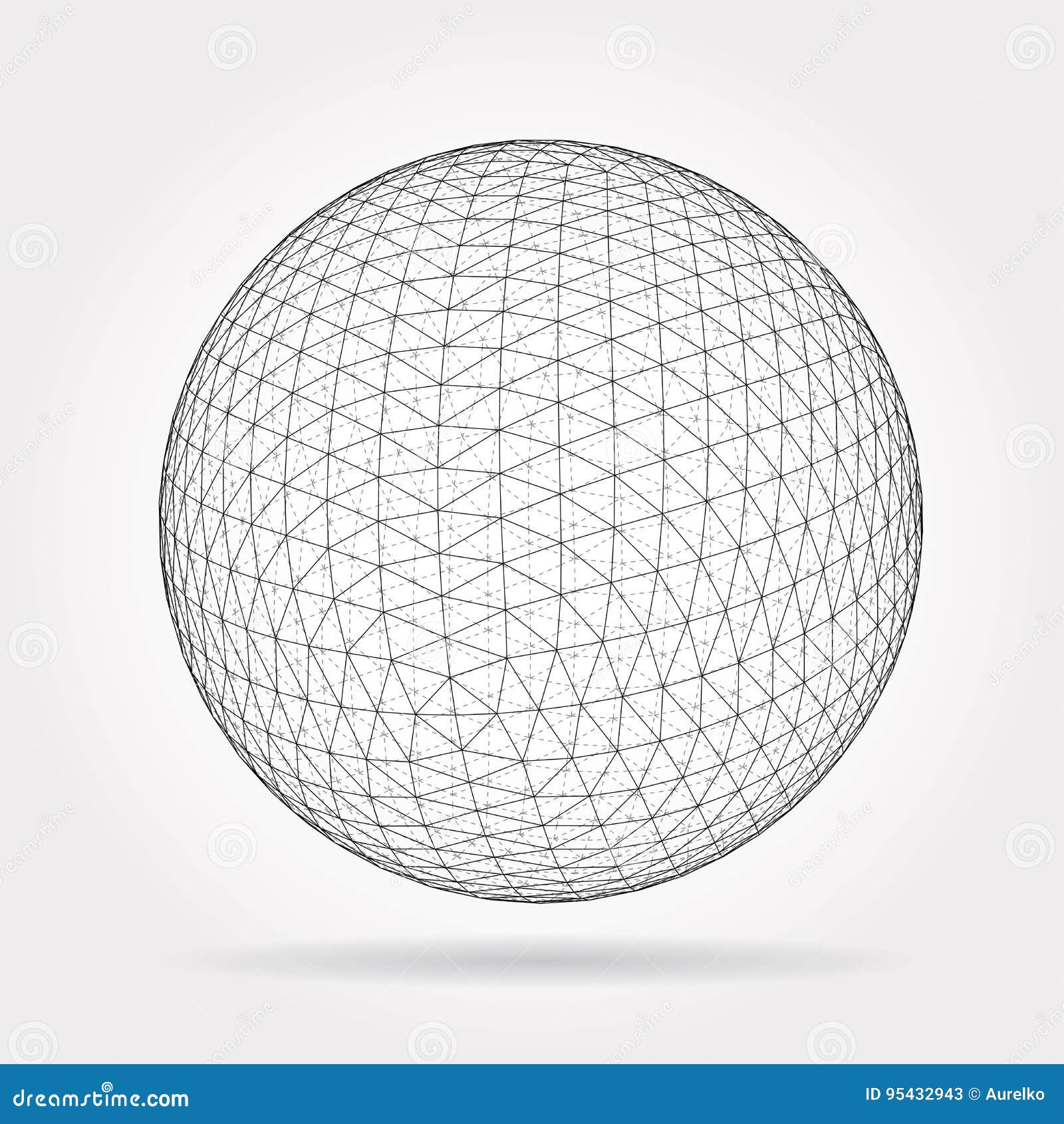 Netball stock vector. Illustration of connect, ball, line - 95432943