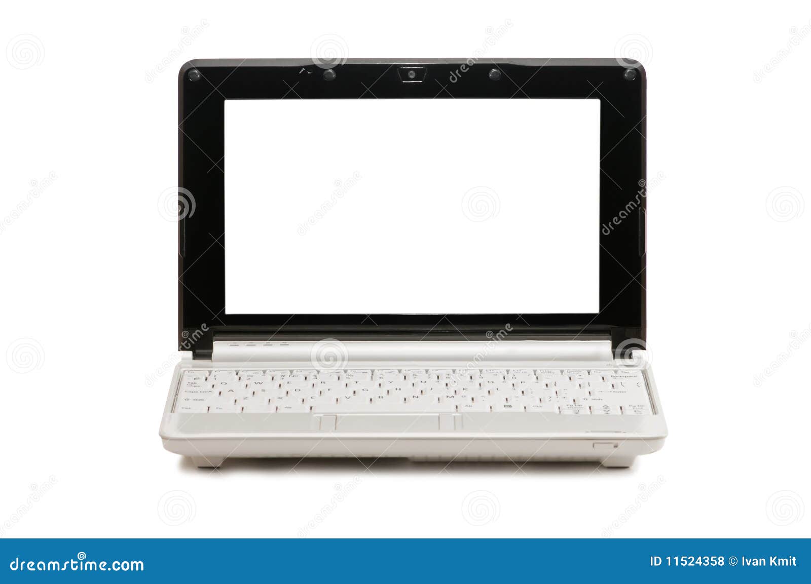 Netbook stock photo. Image of single, equipment, mobility - 11524358