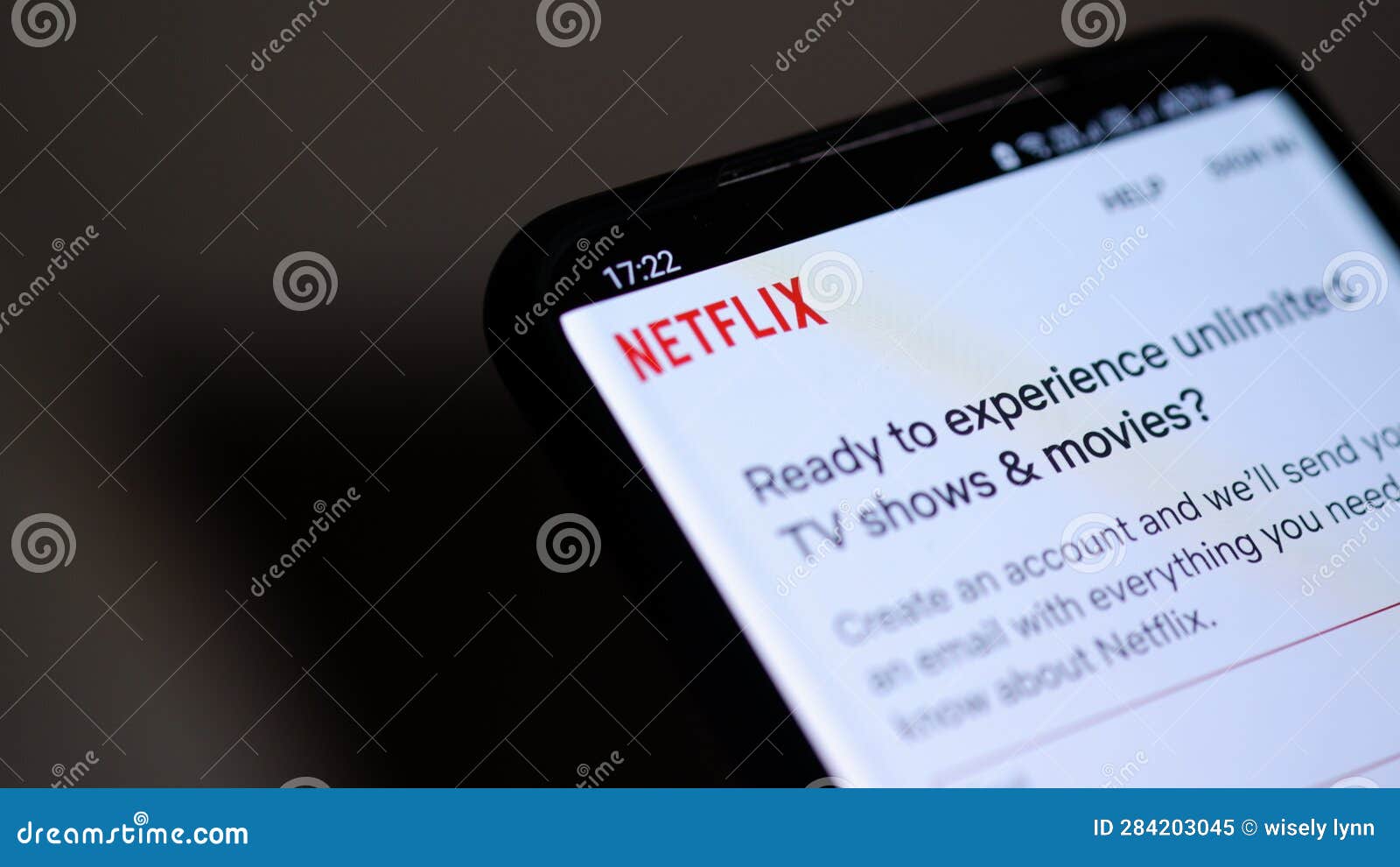 NETFLIX Application Installed on Smartphone. Editorial Image - Image of ...