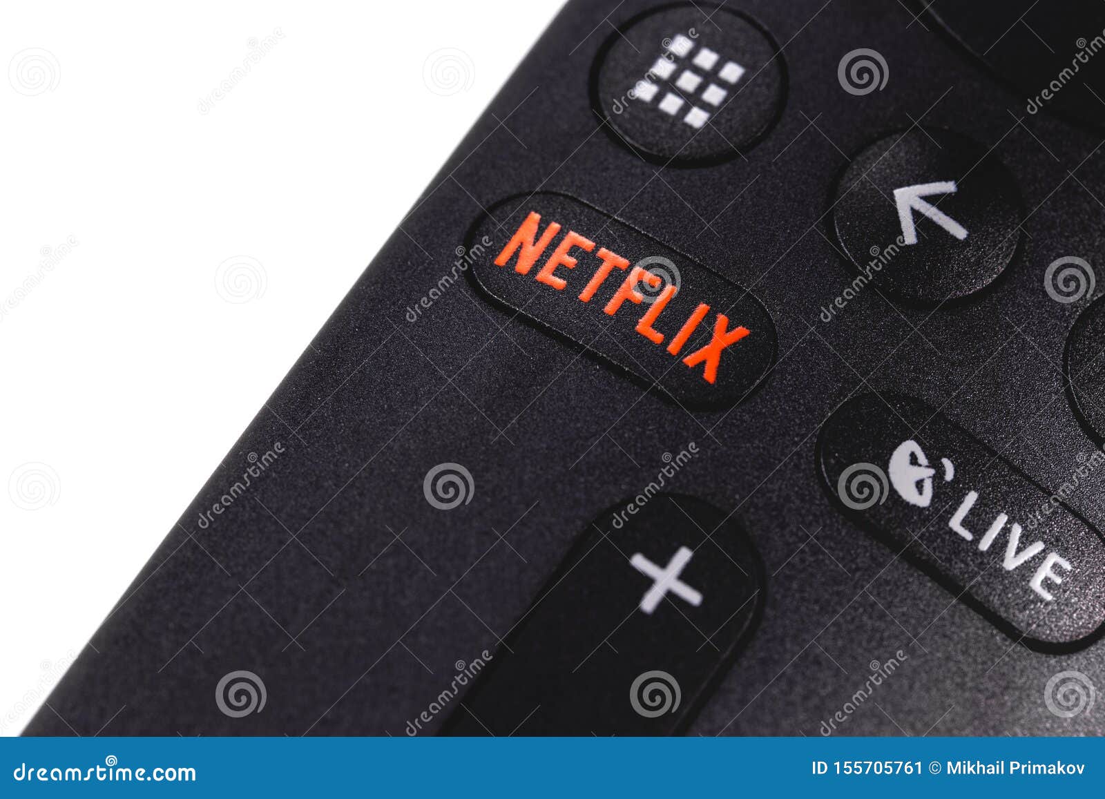 Netflix Button On The Remote Controller Editorial Photo - Image of ...