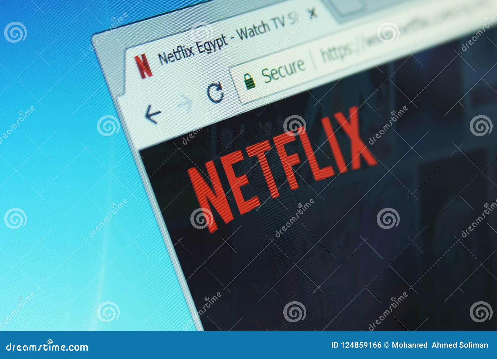 Netflix company editorial photo. Image of logos, mobile - 124859166