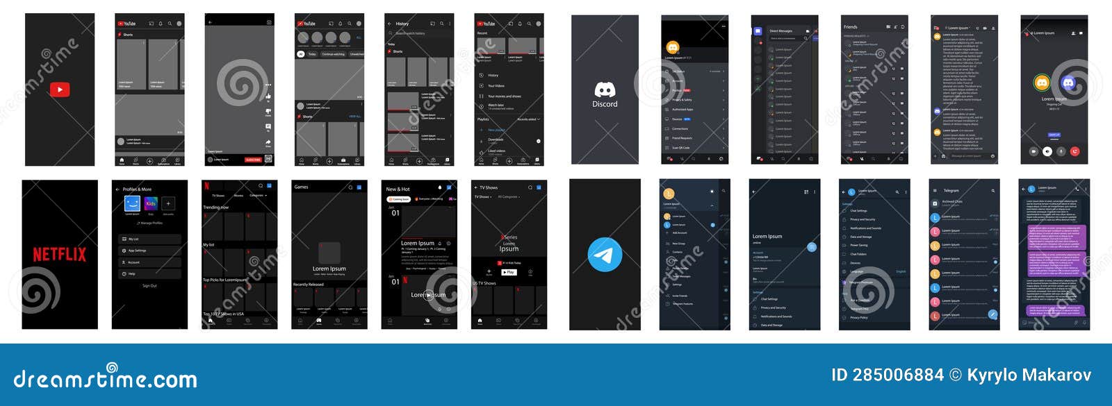 Netflix Interface. Netflix Screen Social Media, Social Network ...