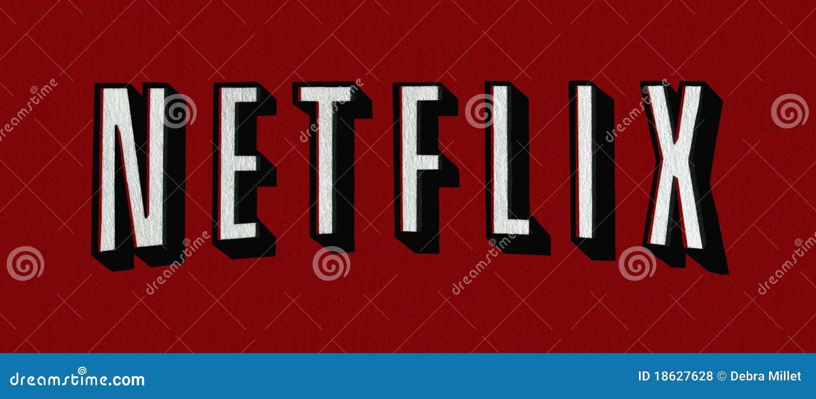 Netflix logo editorial stock photo. Image of electronics - 18627628